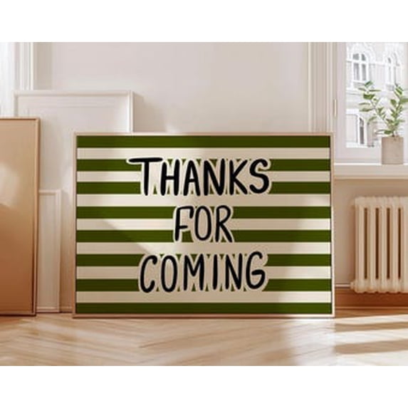 Vesco Dinner Coquette Navy Blue Sign Kitchen Wall Art Fun Art, 8x12 ...