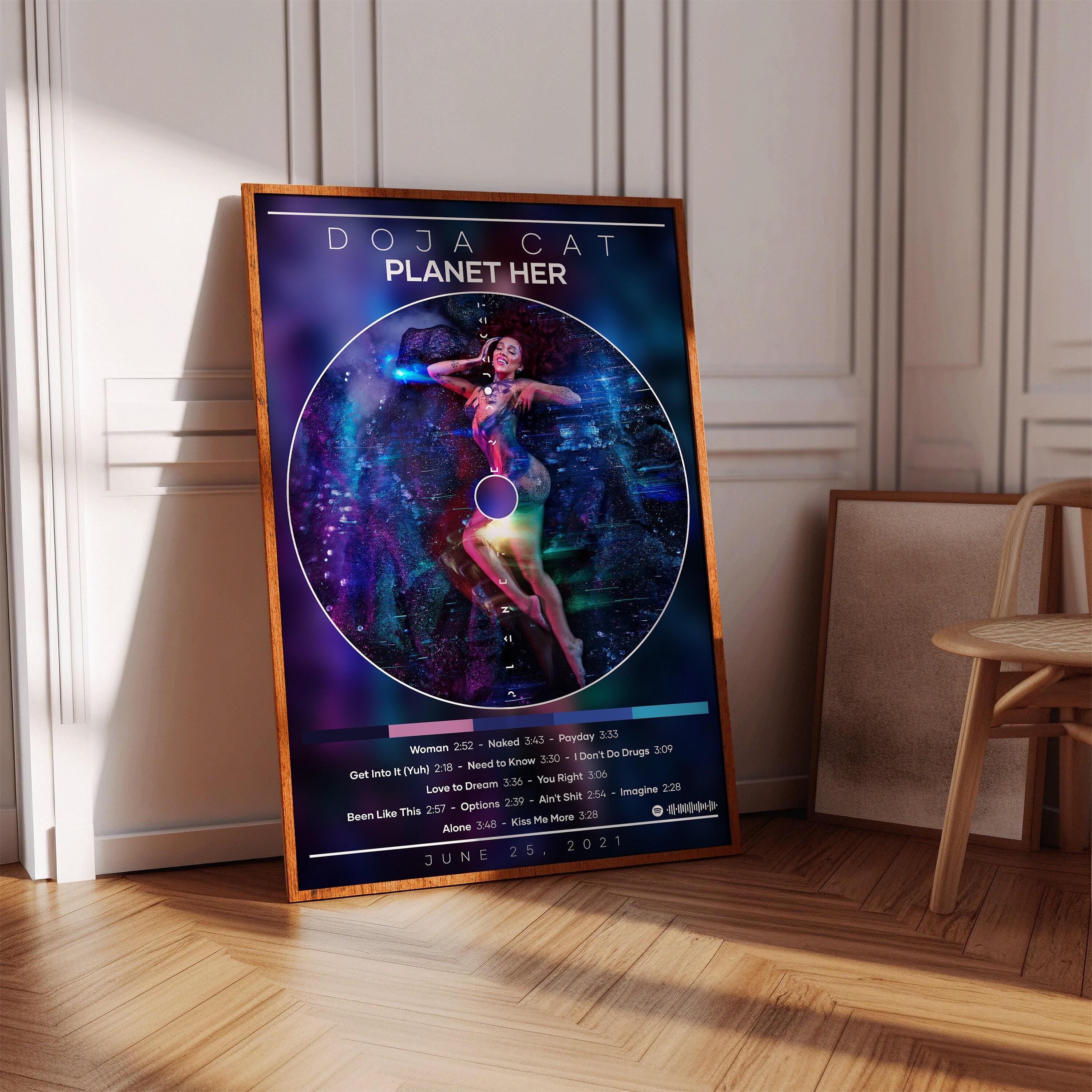 Vesco Doja Cat Poster - Planet Her Poster - Album Poster Print - Album ...