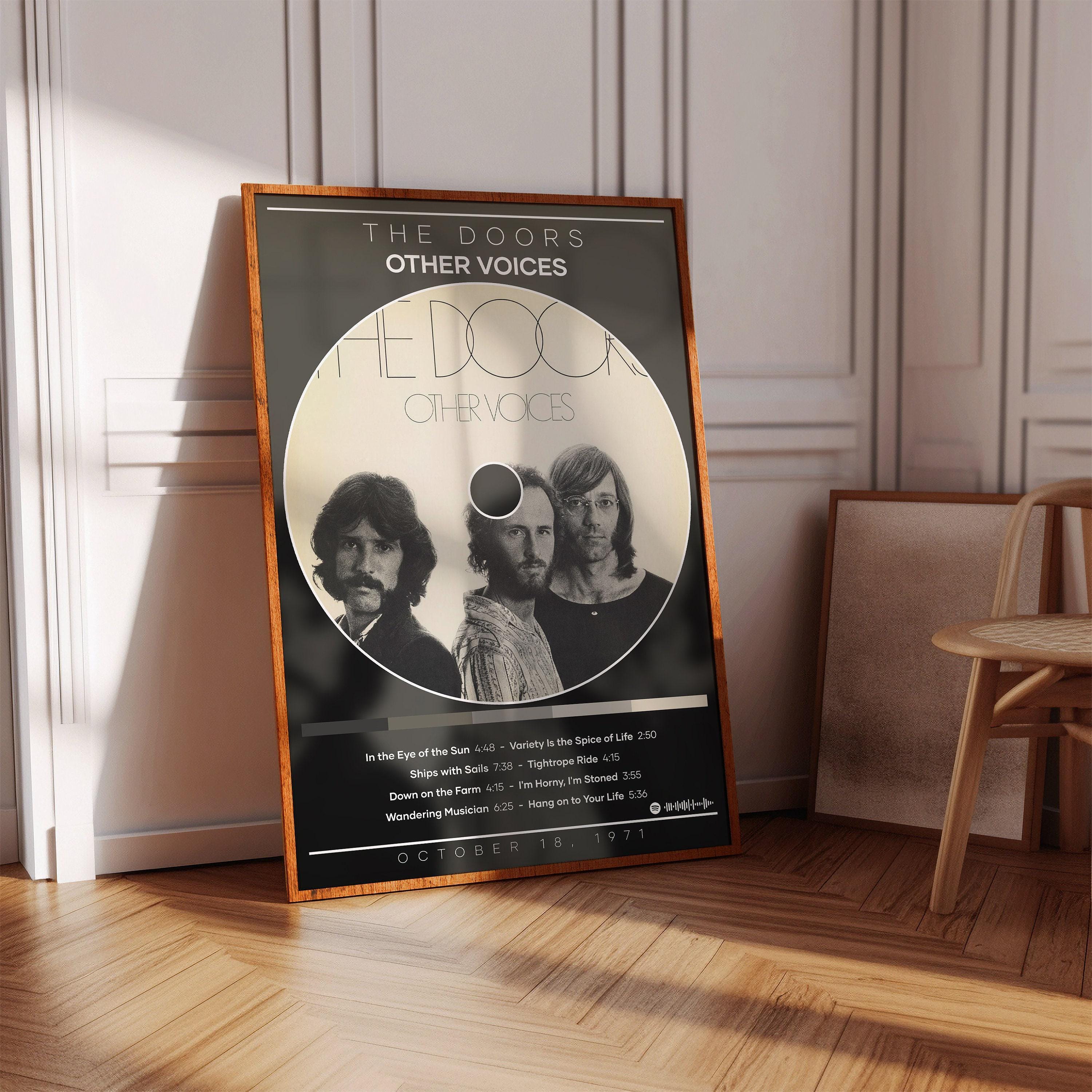 Vesco The Doors Poster - Other Voices Poster - Album Poster Print ...