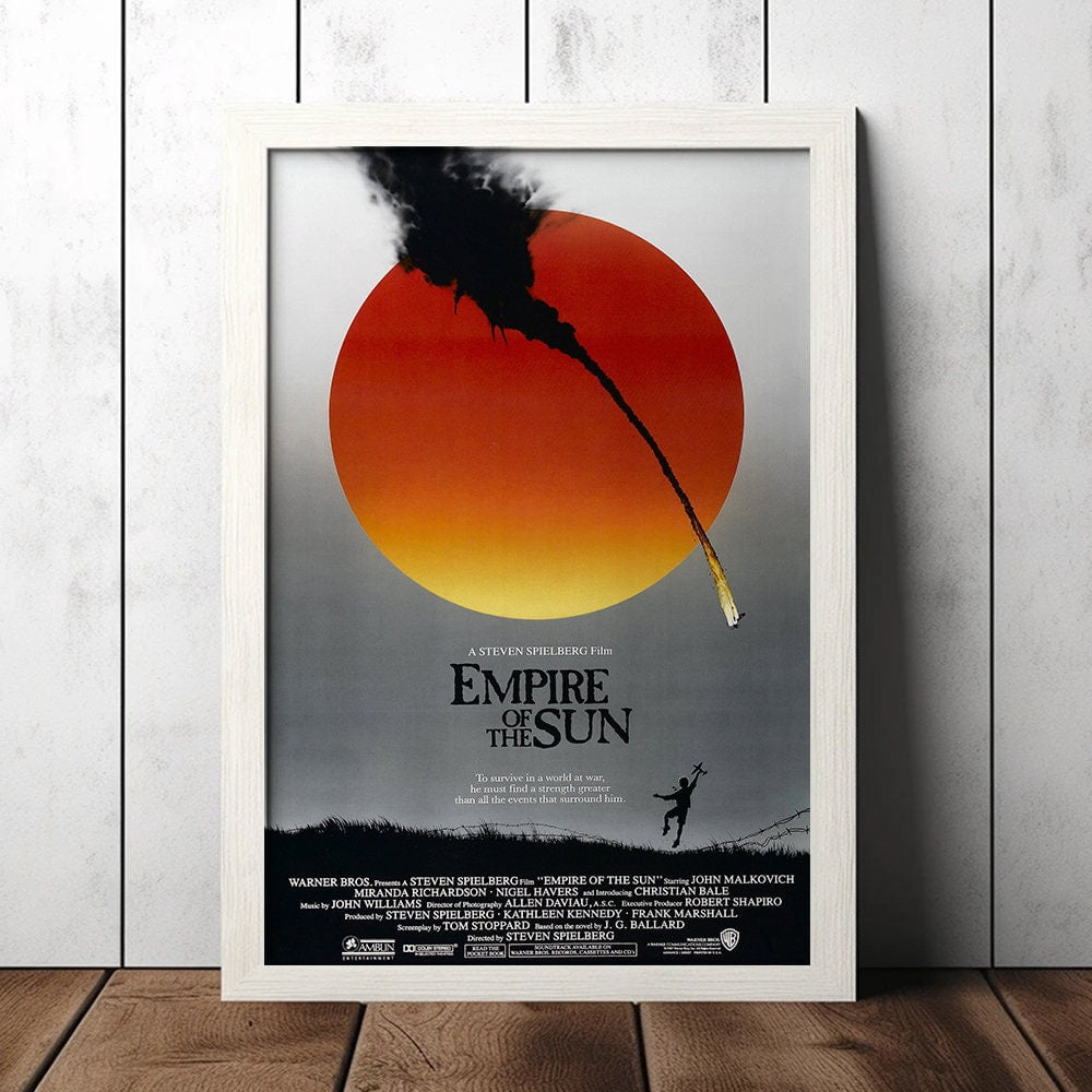 Vesco Empire Of The Sun (1987) Classic Movie Poster - Film Fan ...