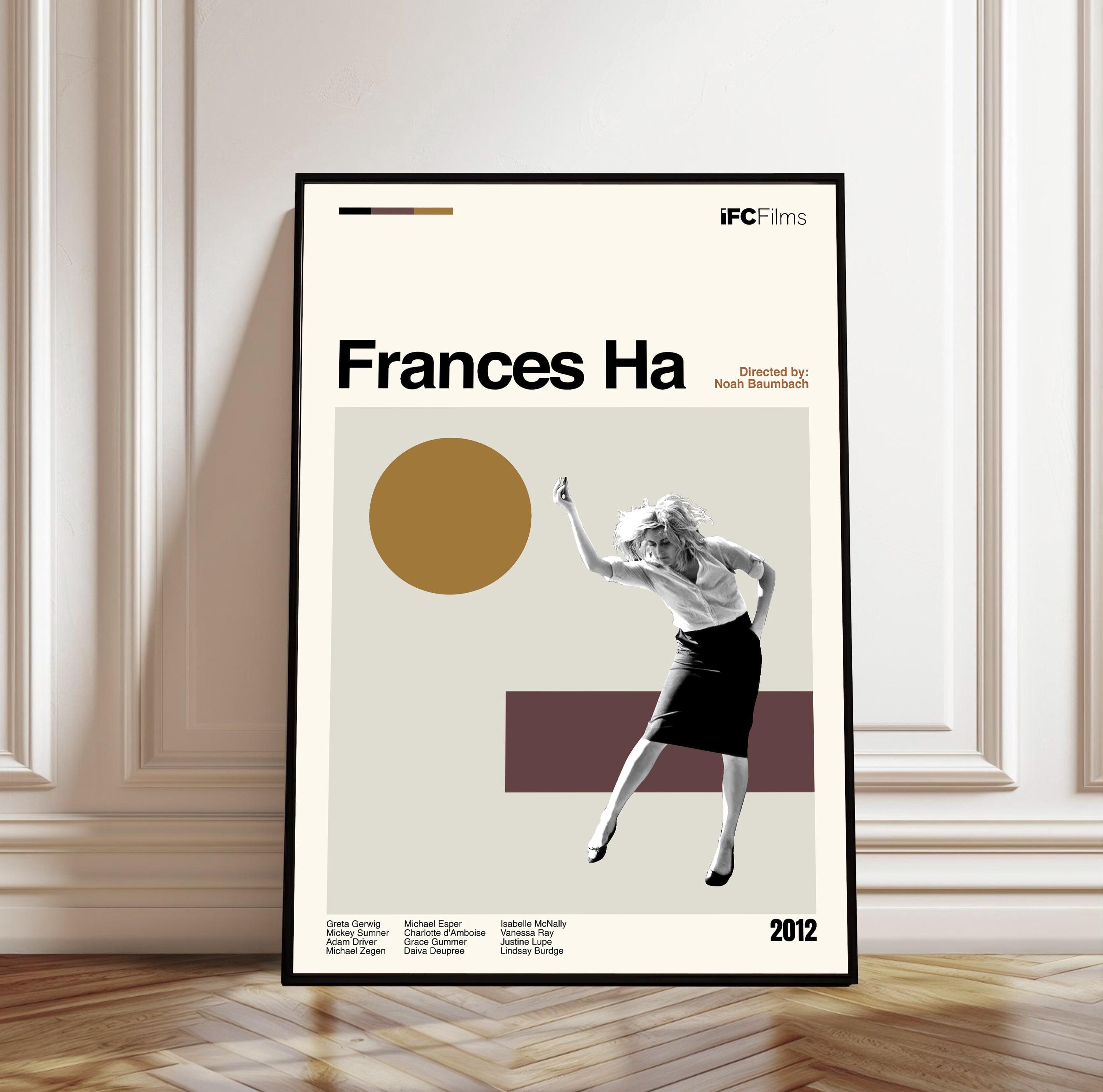 Vesco Frances Ha Poster - Movie Poster - Midcentury Modern Art ...