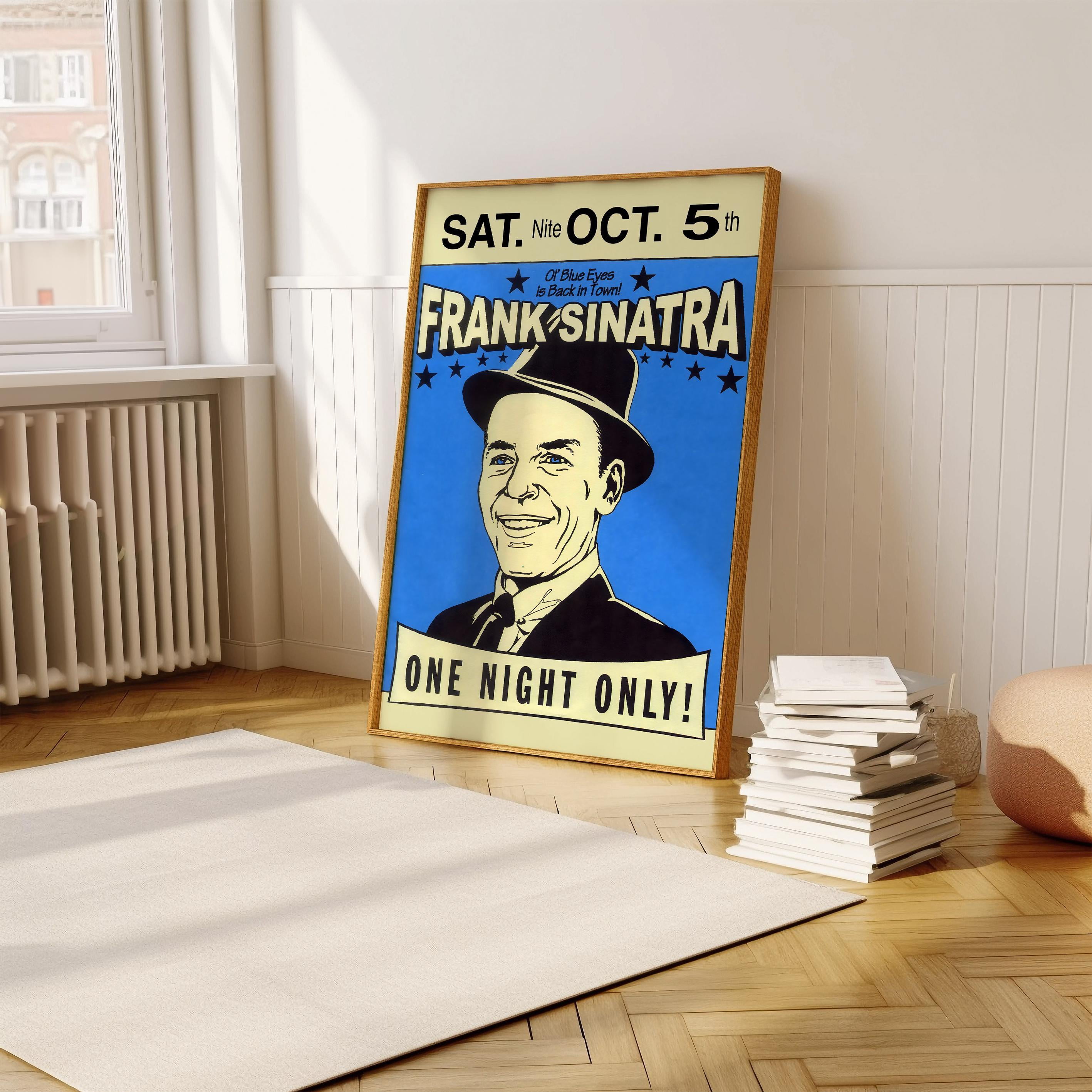 Vesco Frank Sinatra Poster - Concert Poster - Album Poster Print ...