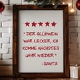 Vesco Gluhwein Zitat Weihnachtsdeko Poster, 16x24 UNFFRAMED - Walmart.com