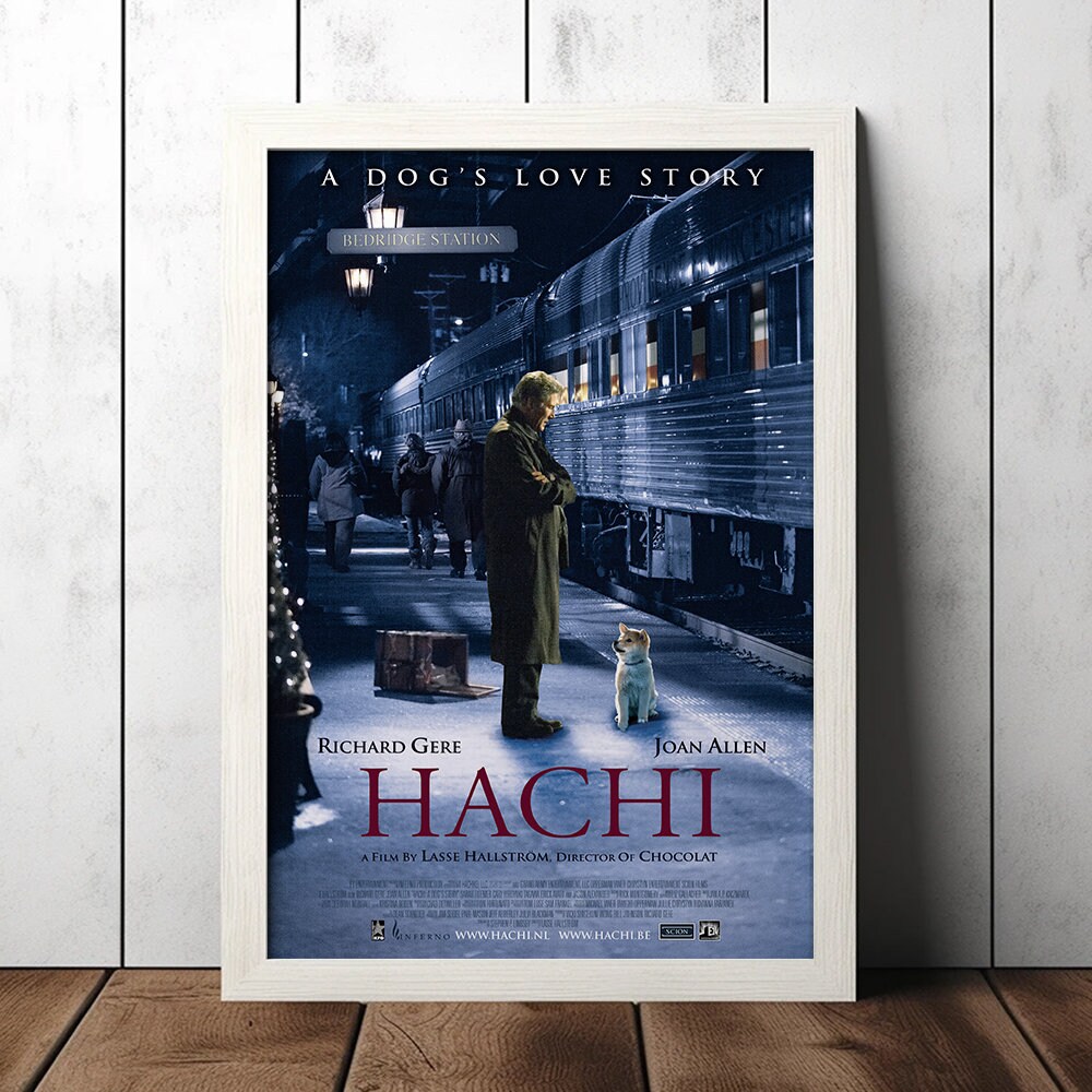 Vesco Hachi A Dog'S Tale (2009) Classic Movie Poster - Film Fan ...