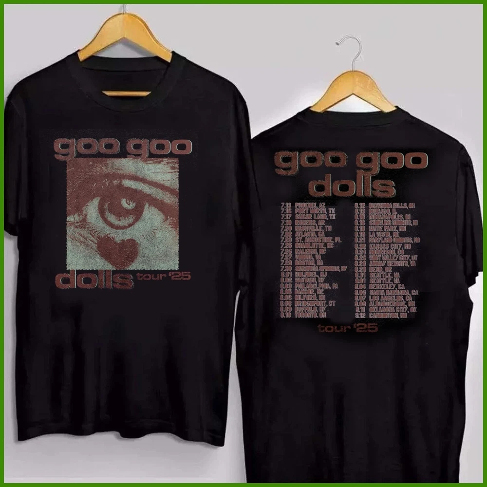 Vesco Hot 2025!! Goo Goo Dolls Summer Anthem 2025 Tour Merch Reprint T-Shirt - Walmart.com