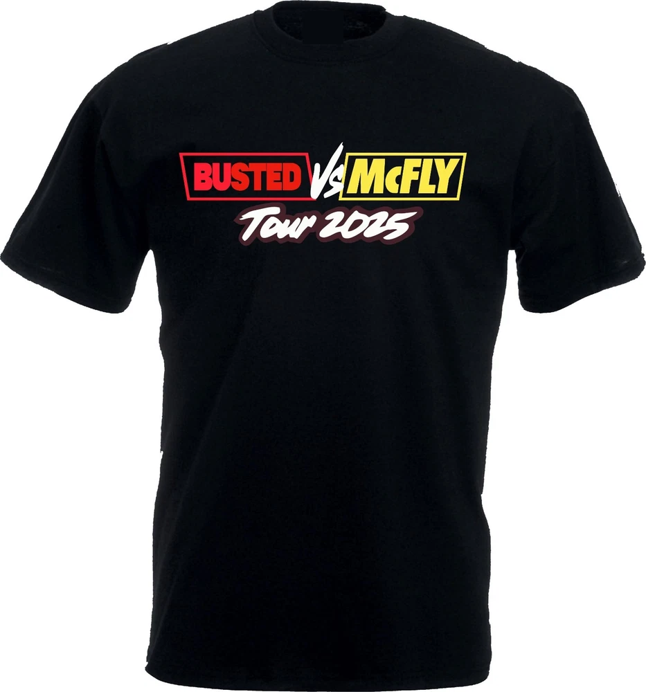 Vesco Hot Trending Busted Vs Mcfly Concert Shirt, Busted 2025 Tour ...