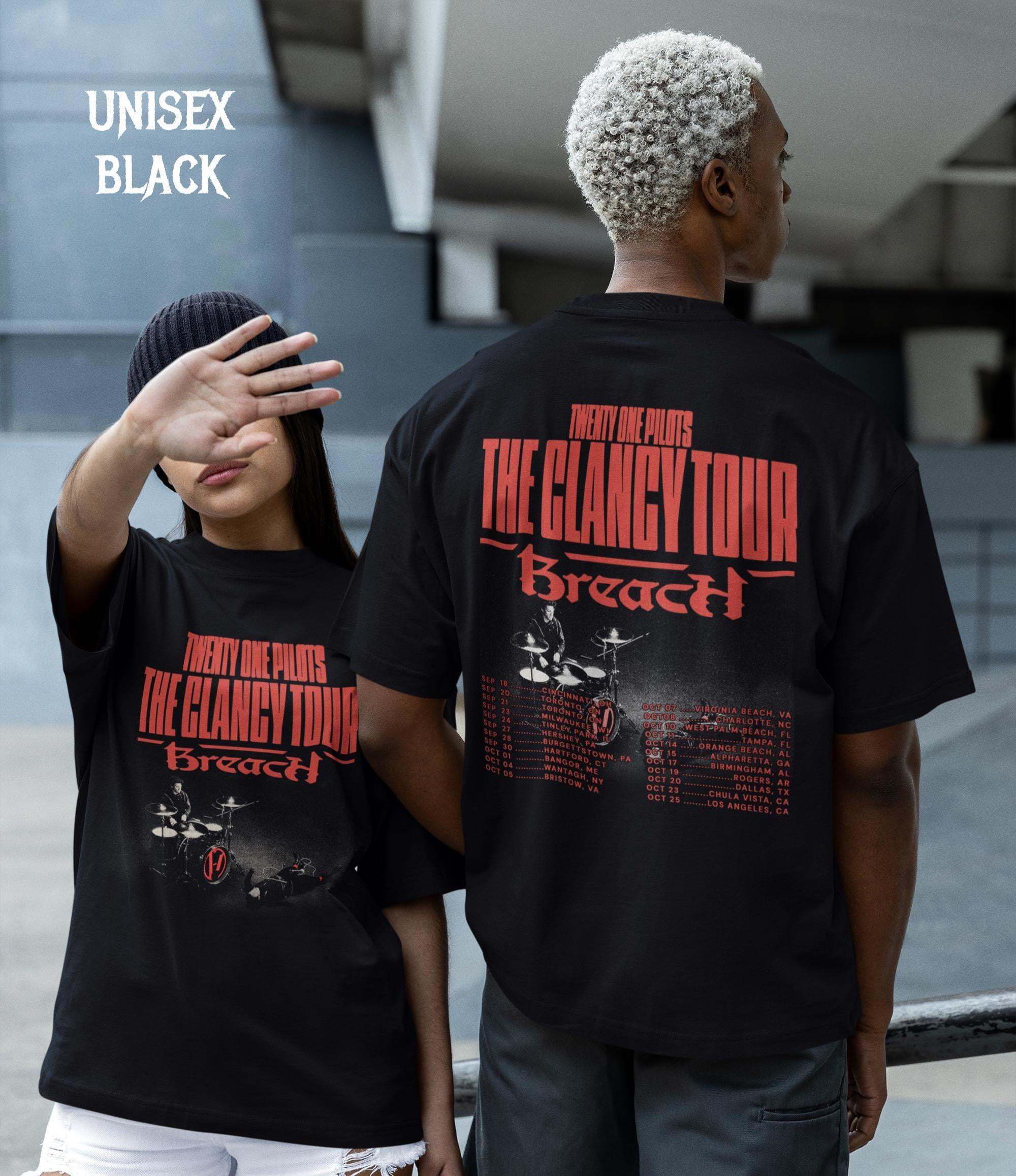 Vesco Hot Trending Tee With Twenty One Pilots The Clancy Tour Breach T ...