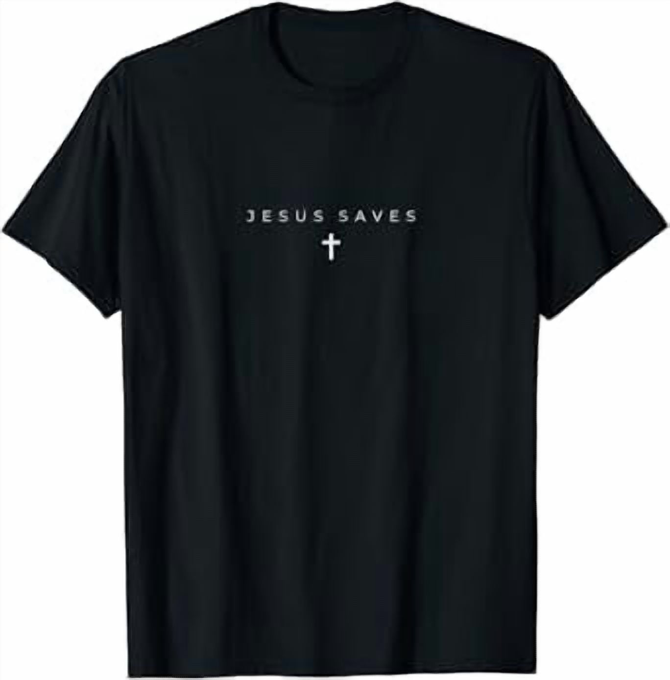 Vesco Jesus Saves Cross Subtle Christian Minimal Religious Faith T ...