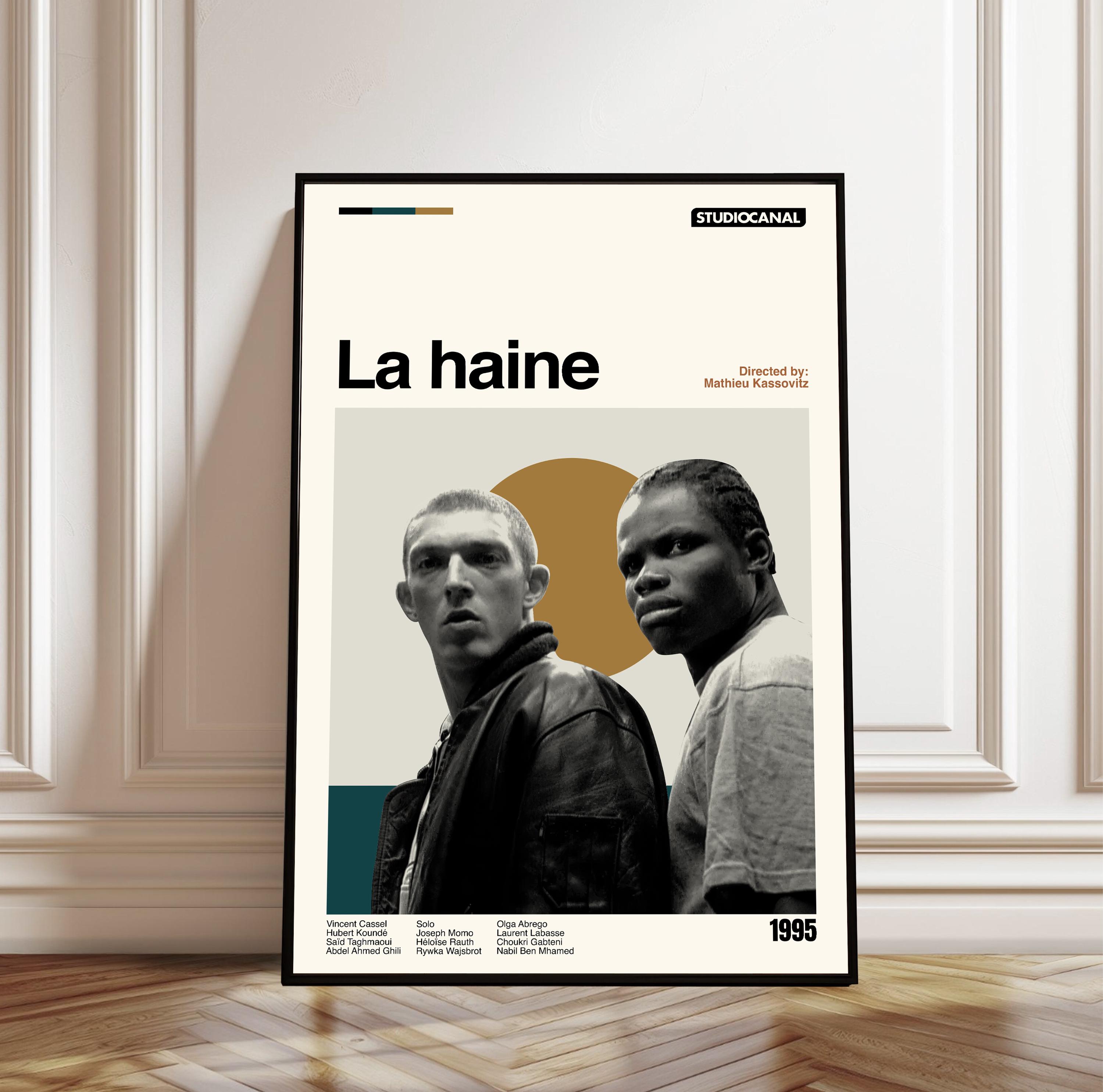 Vesco La Haine Poster - Movie Poster - Midcentury Modern Art ...