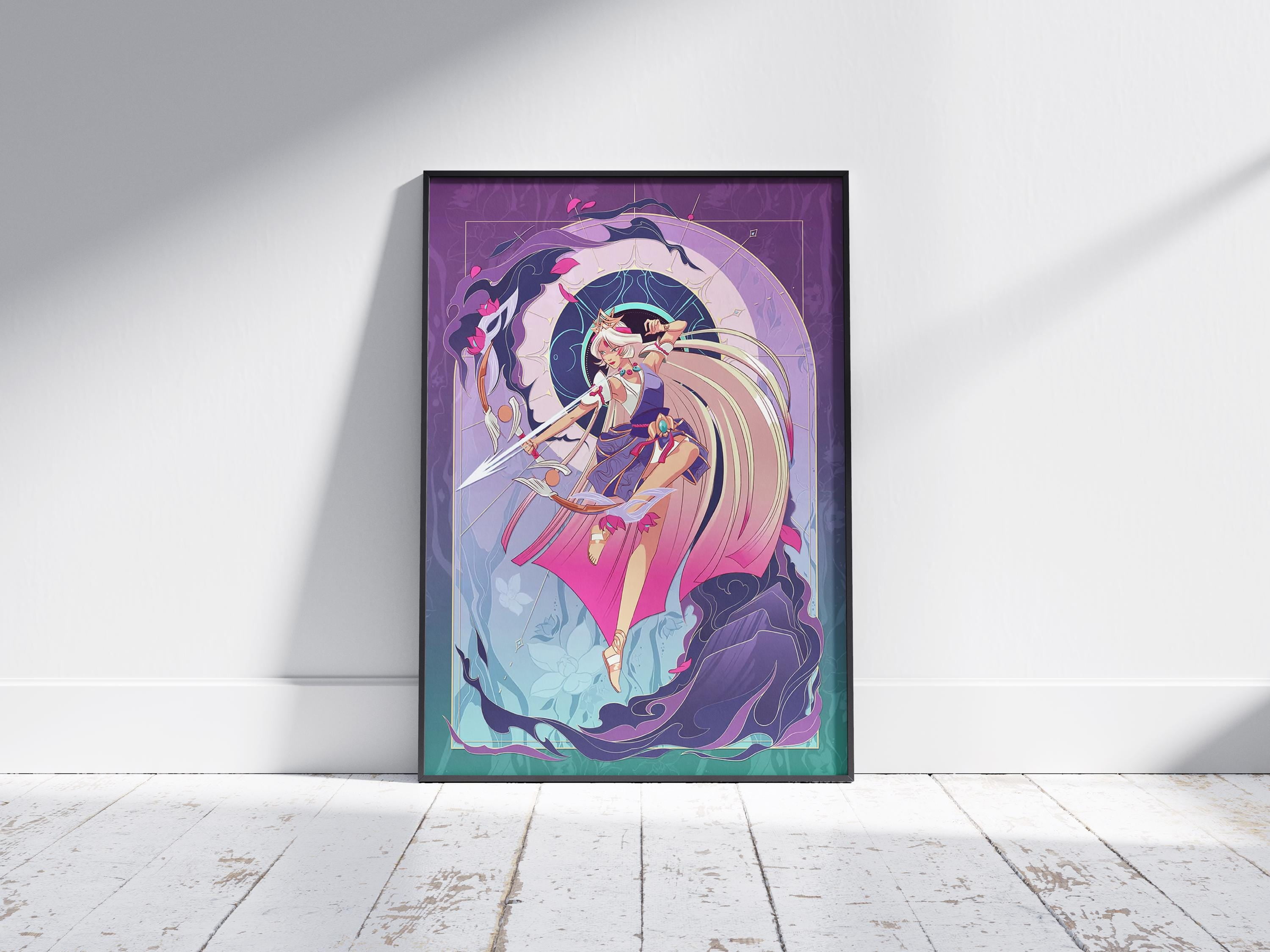 Vesco League Of Legends Ashe Poster - League Of Legends Gift-Lol Poster ...