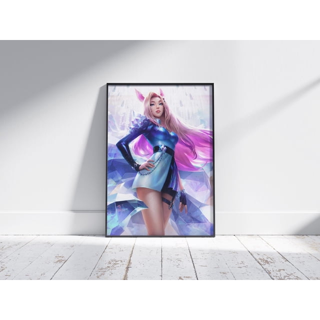 Vesco League Of Legends K/Da Aahri Poster - League Of Legends Gift-Lol ...