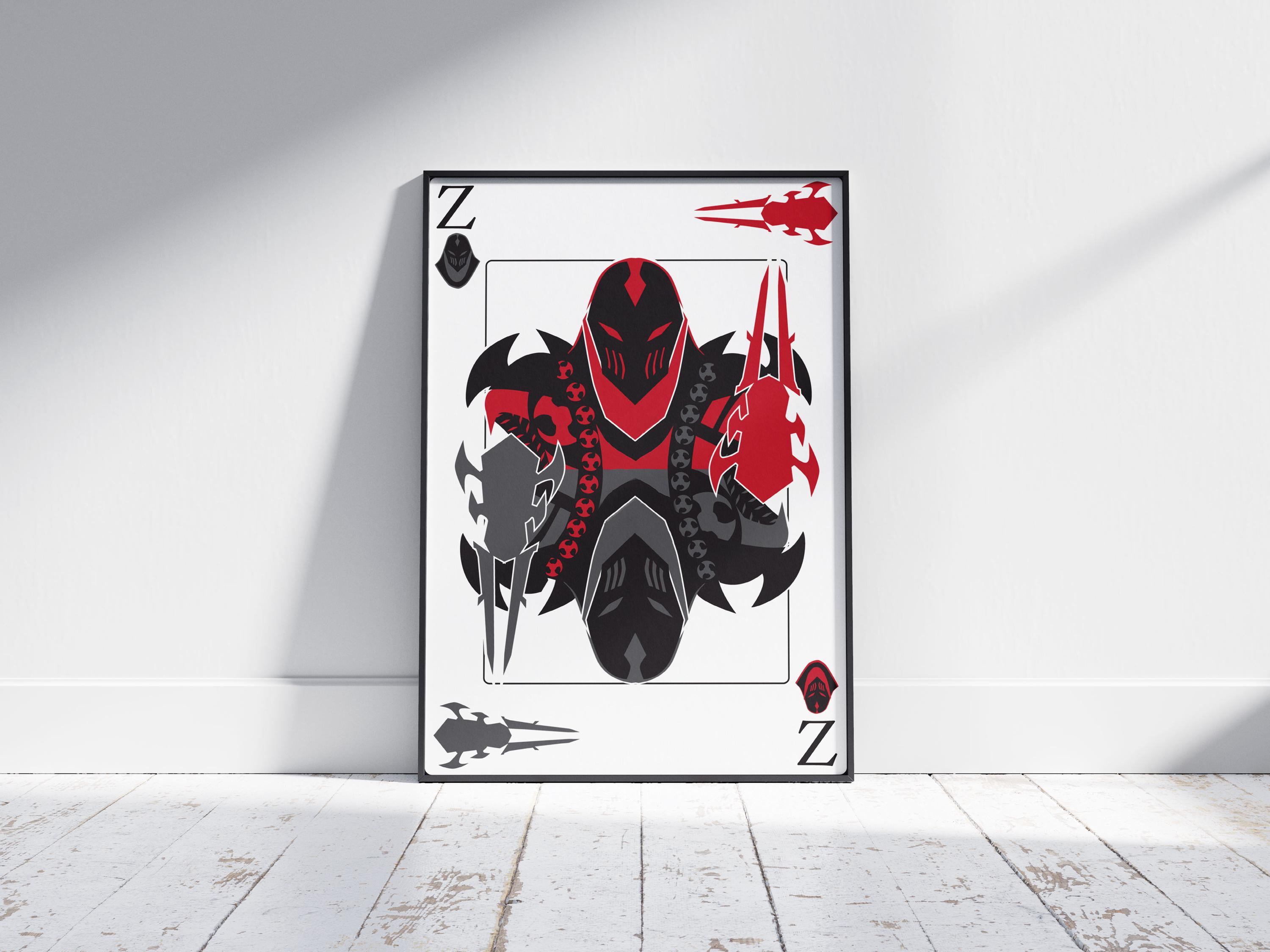 Vesco League Of Legends Zed Poster - League Of Legends Gift-Lol Poster ...