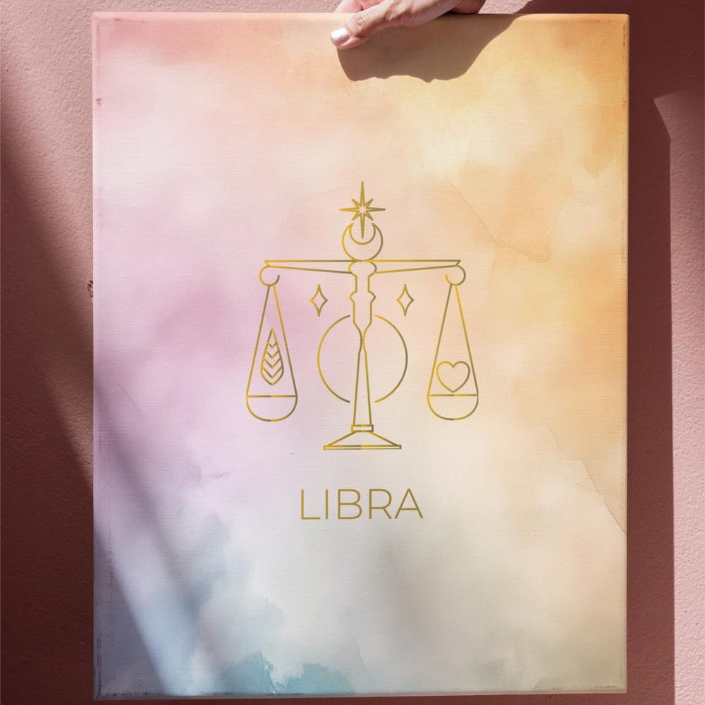 Vesco Libra Zodiac Poster, 16x24 UNFFRAMED - Walmart.com