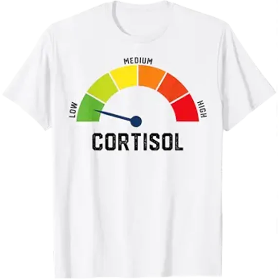 Vesco Low Cortisol Levels v Meme T-Shirt - Walmart.com