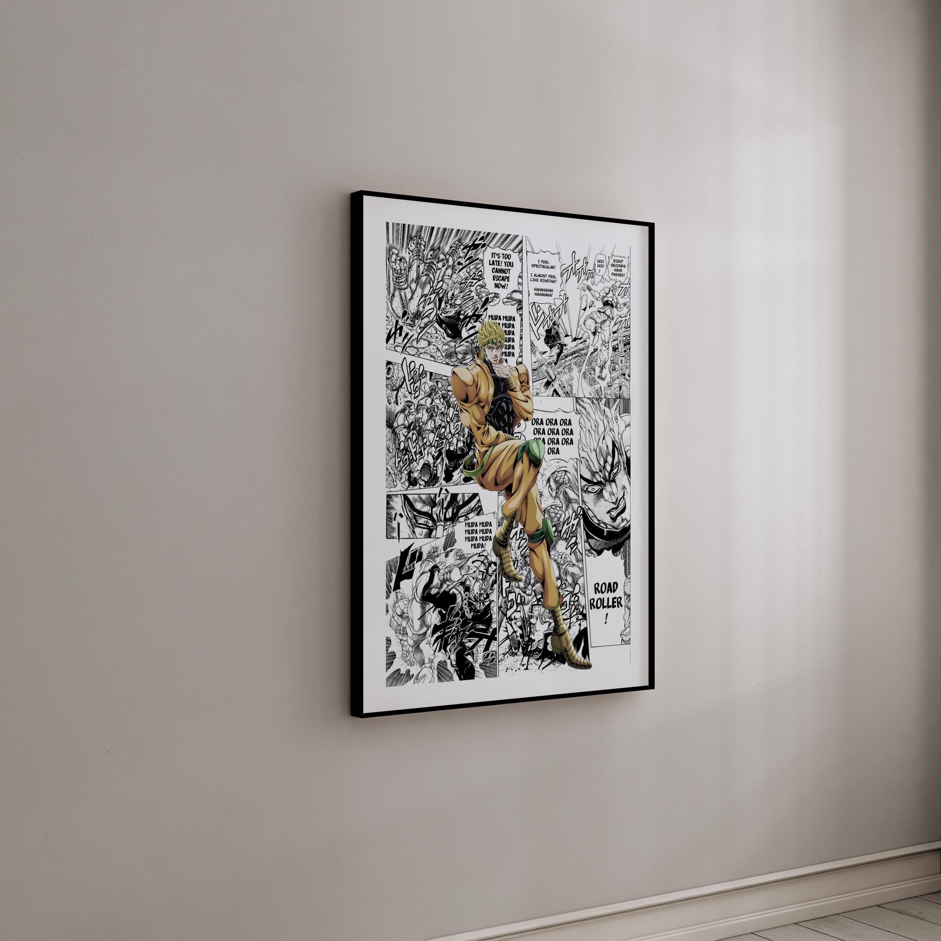 Vesco Manga Poster - Dio Brando Anime Wall Decor - High Quality Poster ...