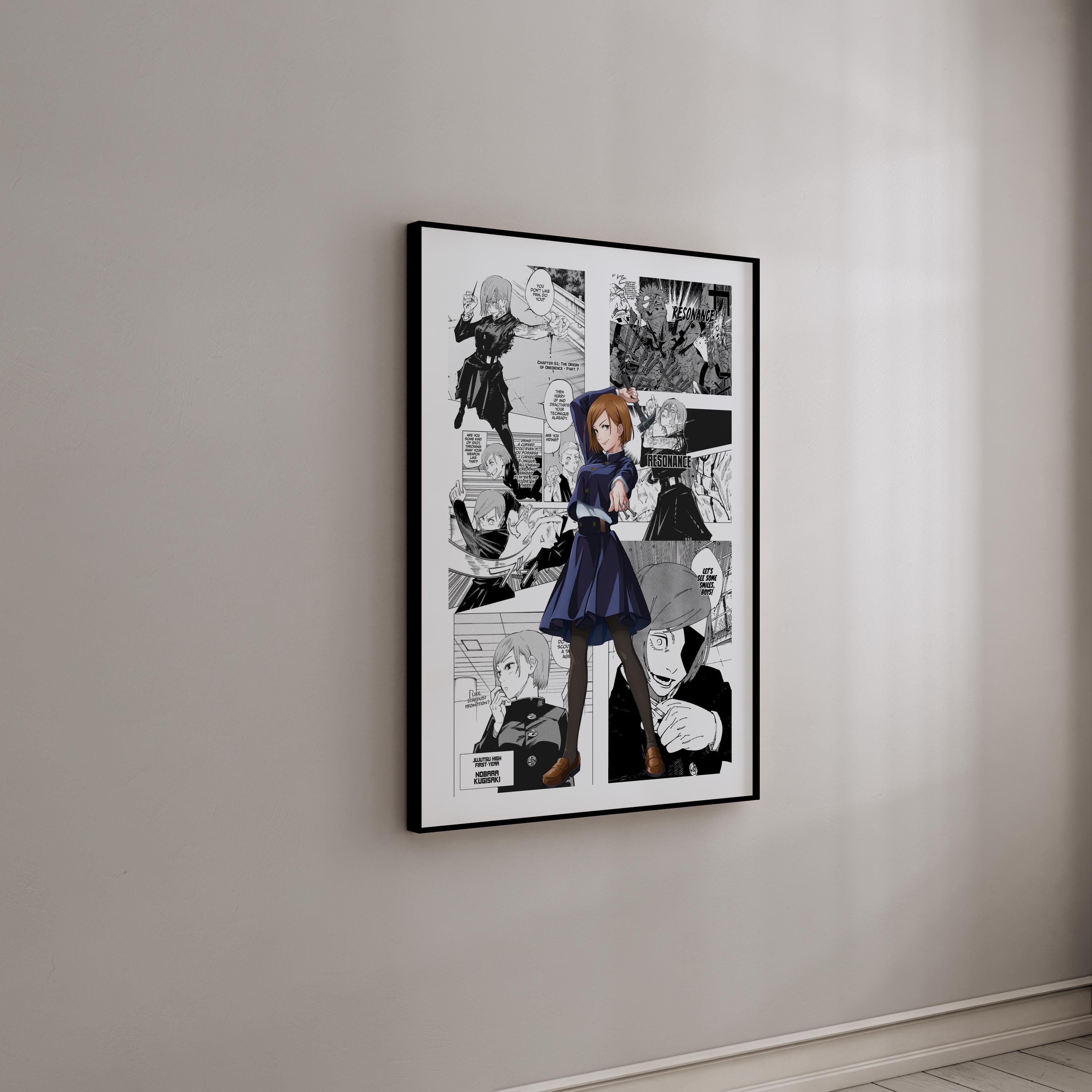 Vesco Manga Poster - Nobara Kugisaki Anime Wall Decor - High Quality ...