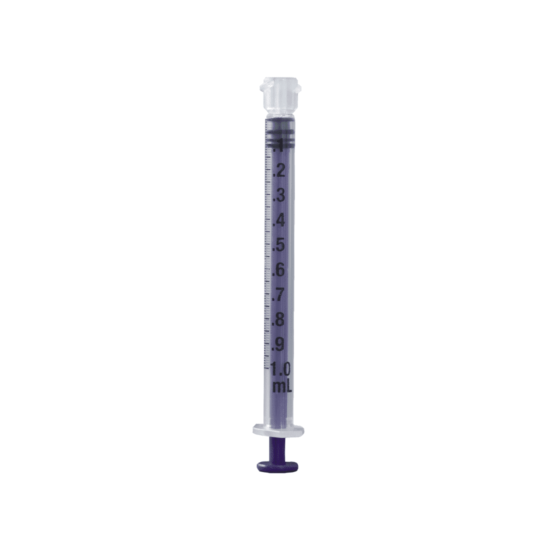 Vesco Medical ENFit Low Dose Tip Syringes, 1ml (Pack of 50) - Walmart ...