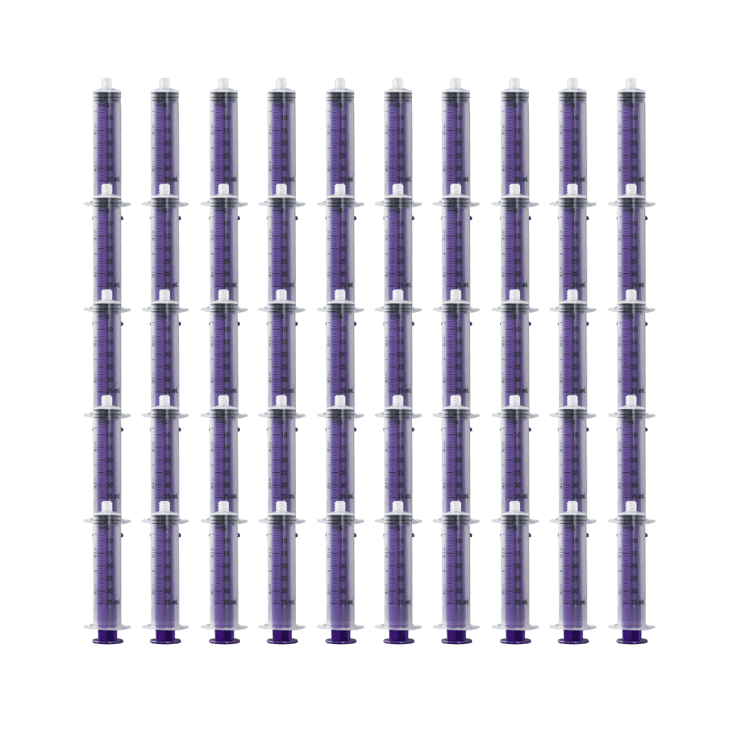 Vesco Medical ENFit Standard Tip Syringes, 35ml (Pack of 50) - Walmart.com