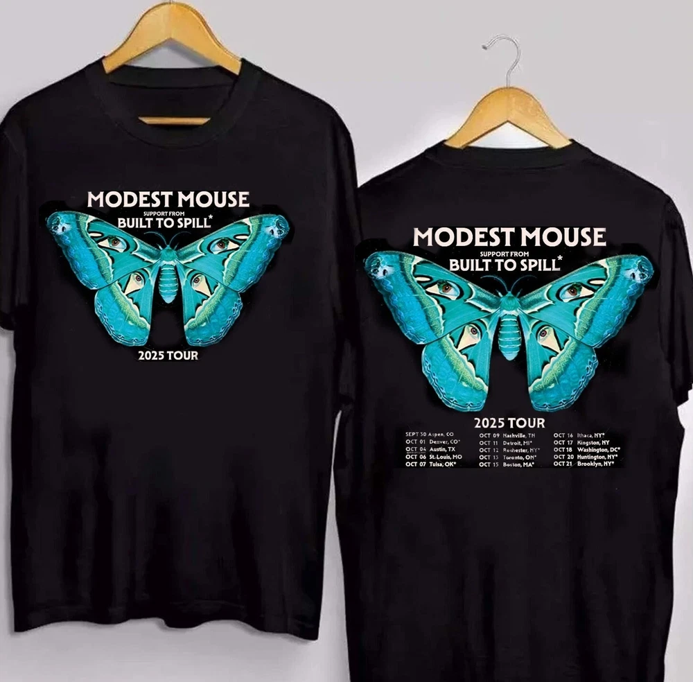 Vesco Modest Mouse On Tour Fall 2025 Gift For Fan T Shirt - Walmart.com