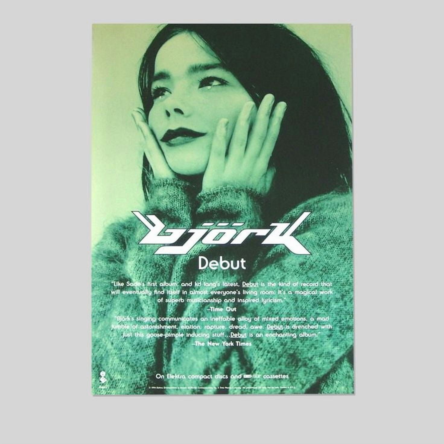 Vesco Music Poster Bjork Poster Vintage Style, UNFRAMED-8x12 - Walmart.com