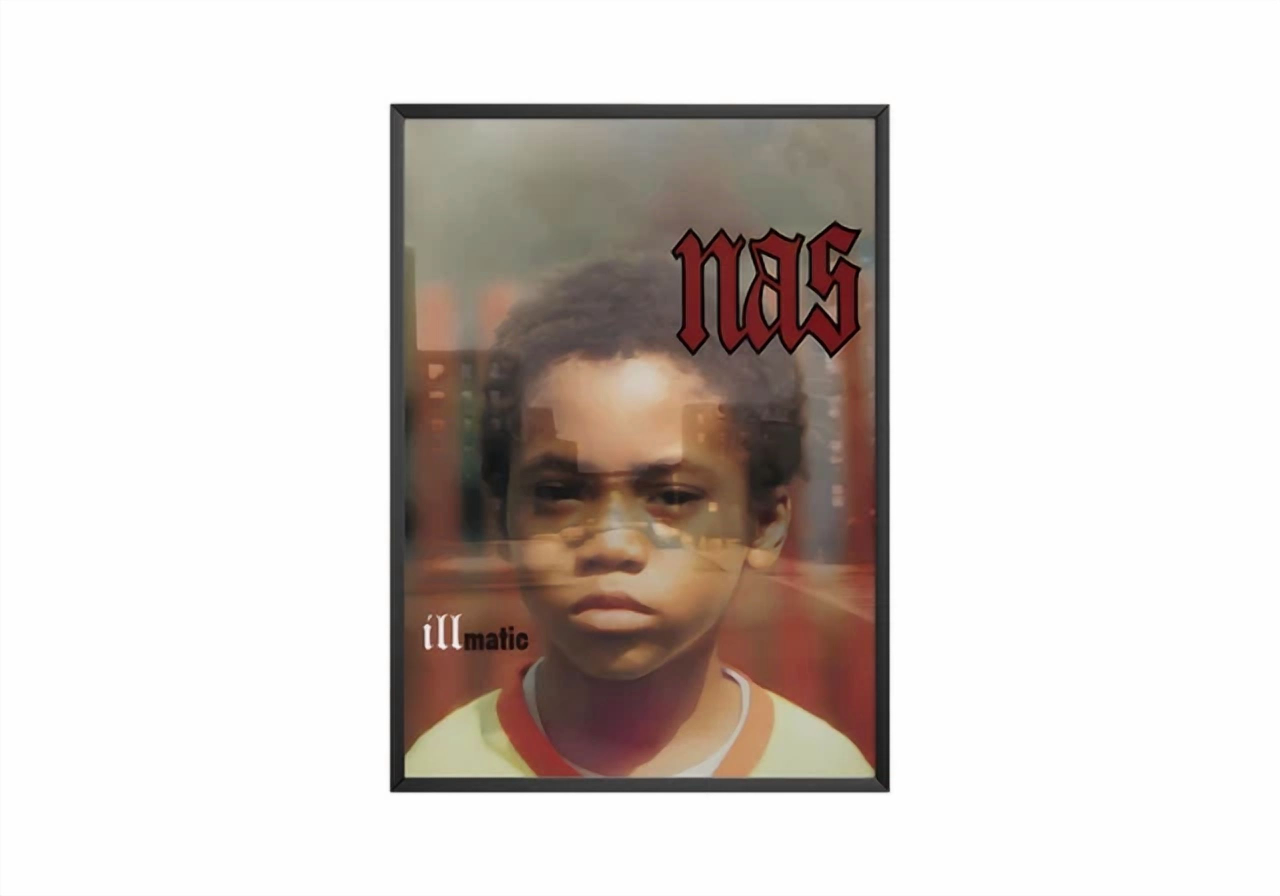 Vesco Nas Illmatic Poster Classic Rap Album Wall Art Hip Hop Decor ...