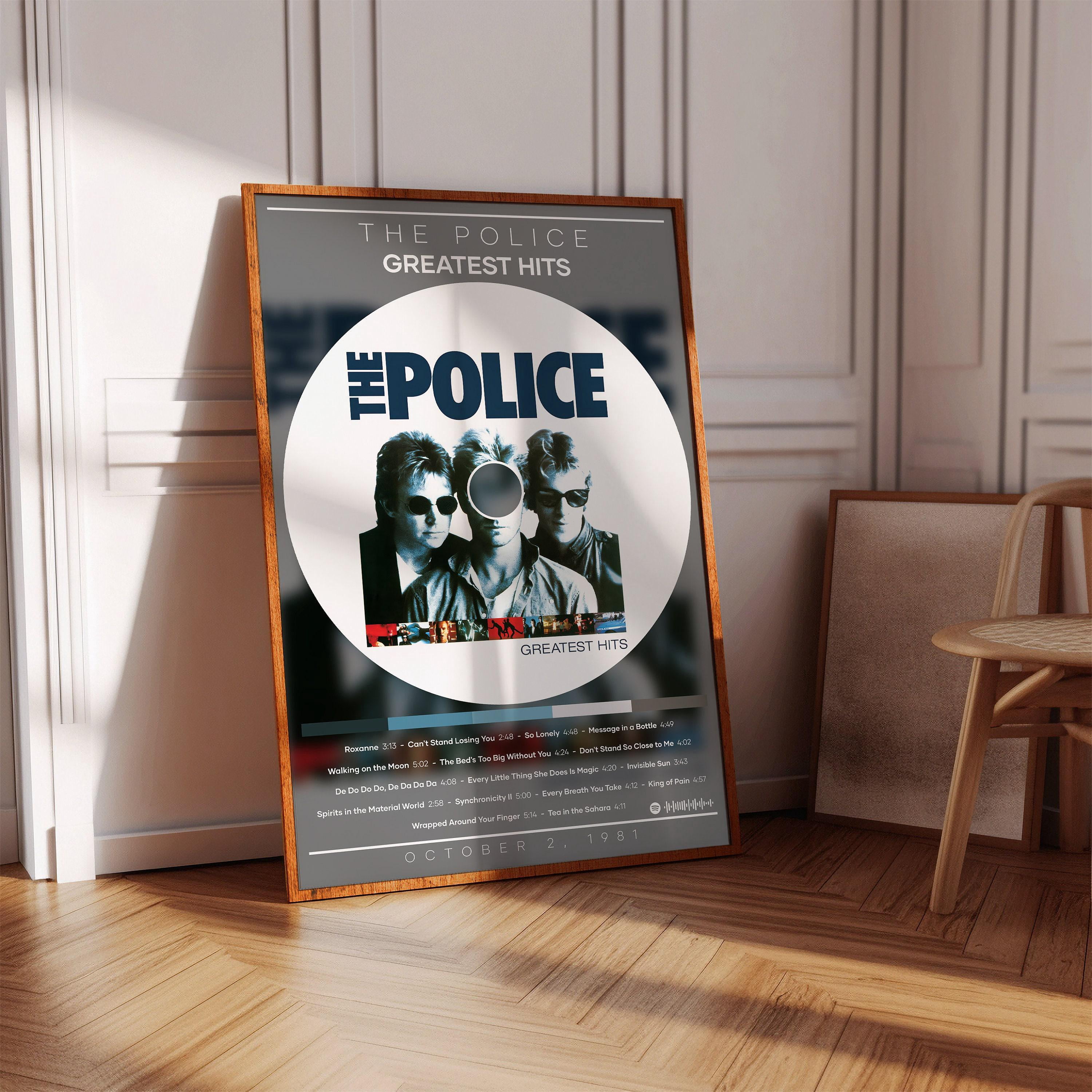 Vesco The Police Poster - Greatest Hits Poster - Album Poster Print ...