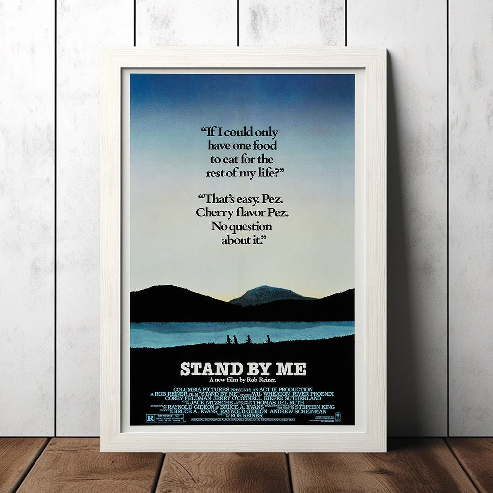 Vesco Stand By Me (1986) Classic Movie Poster - Film Fan Collectibles ...