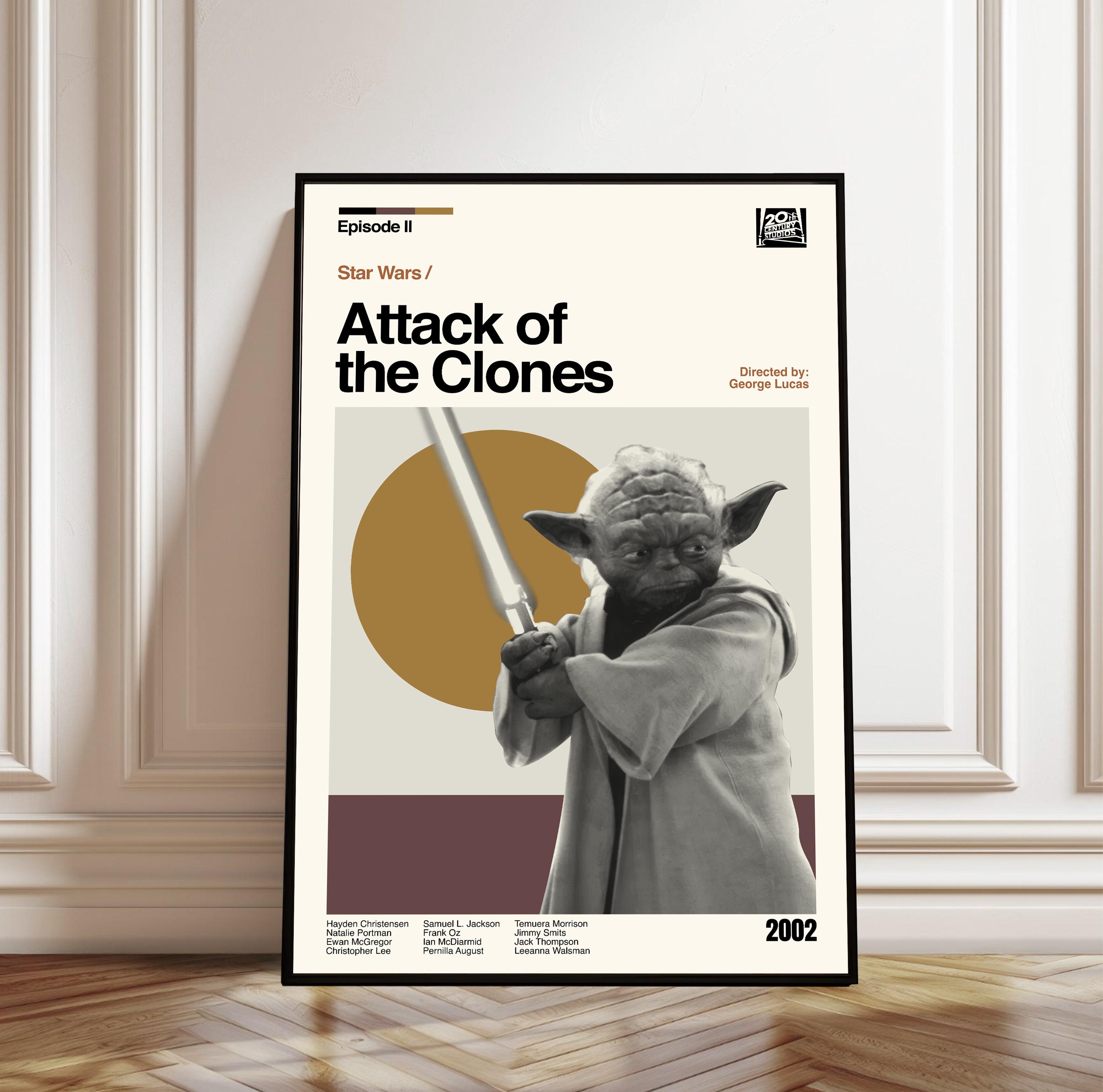 Vesco Star Wars: Attack Of The Clones Poster - Movie Poster ...