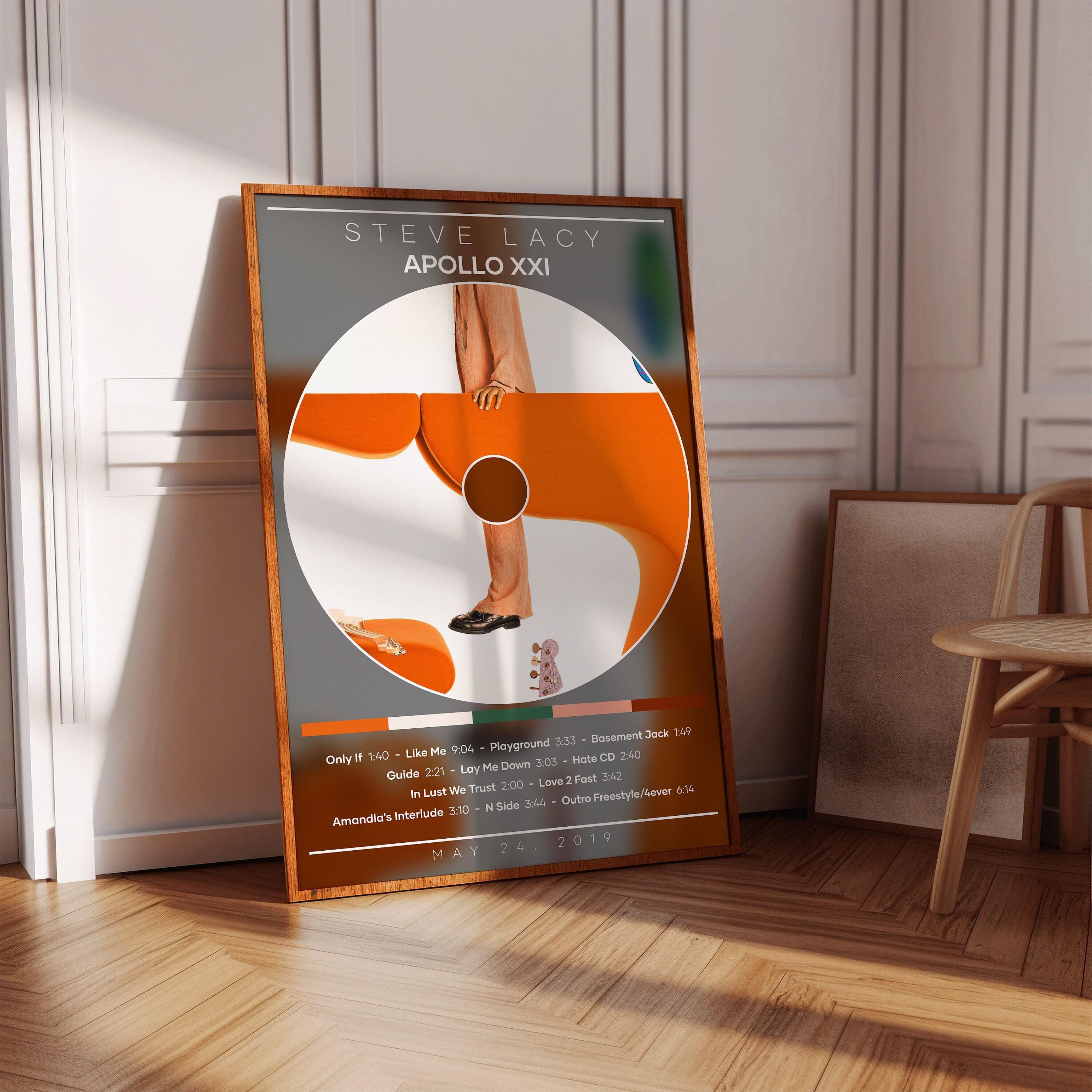 Vesco Steve Lacy Poster - Apollo Xxi Poster - Album Poster Print ...