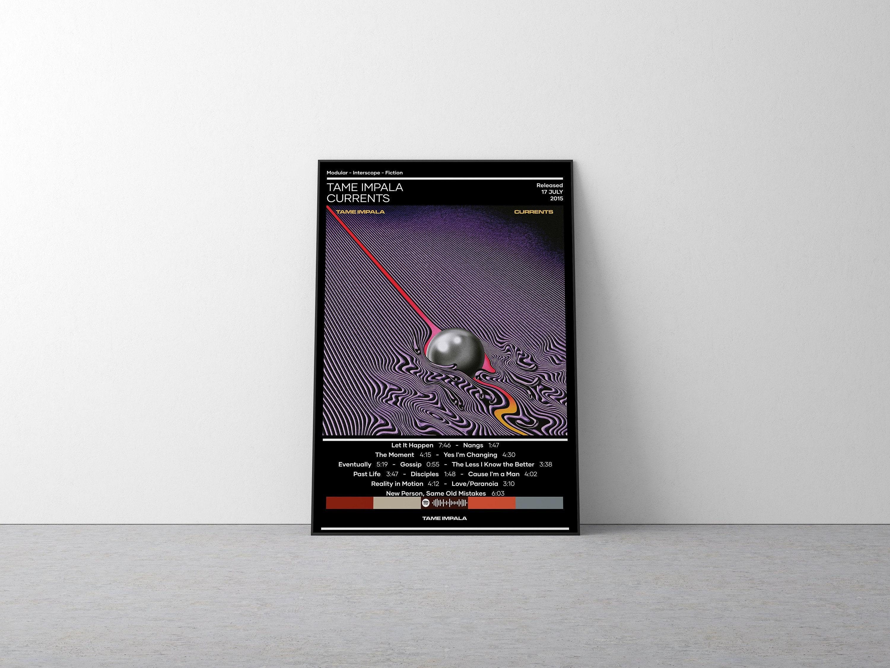 Vesco Tame Impala Poster - Currents Poster - Rap Music Poster - Album ...