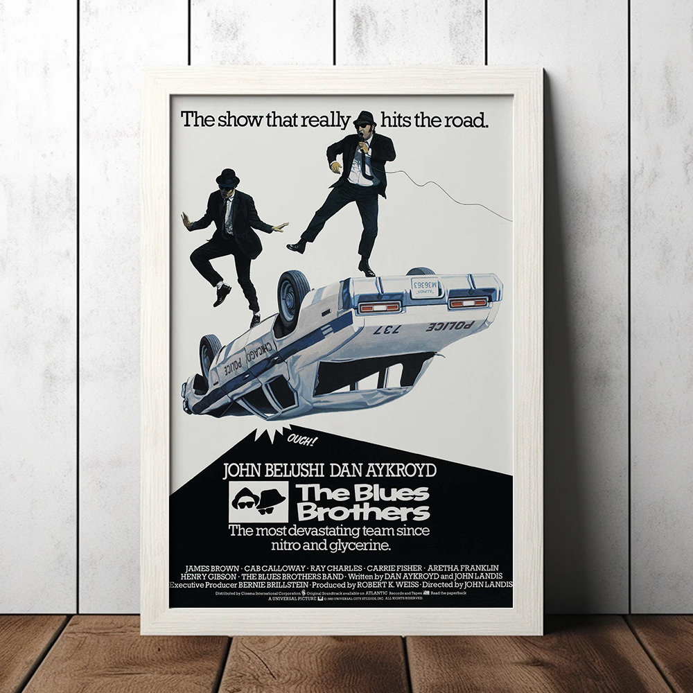 Vesco The Blues Brothers (1980) Classic Movie Poster - Film Fan ...