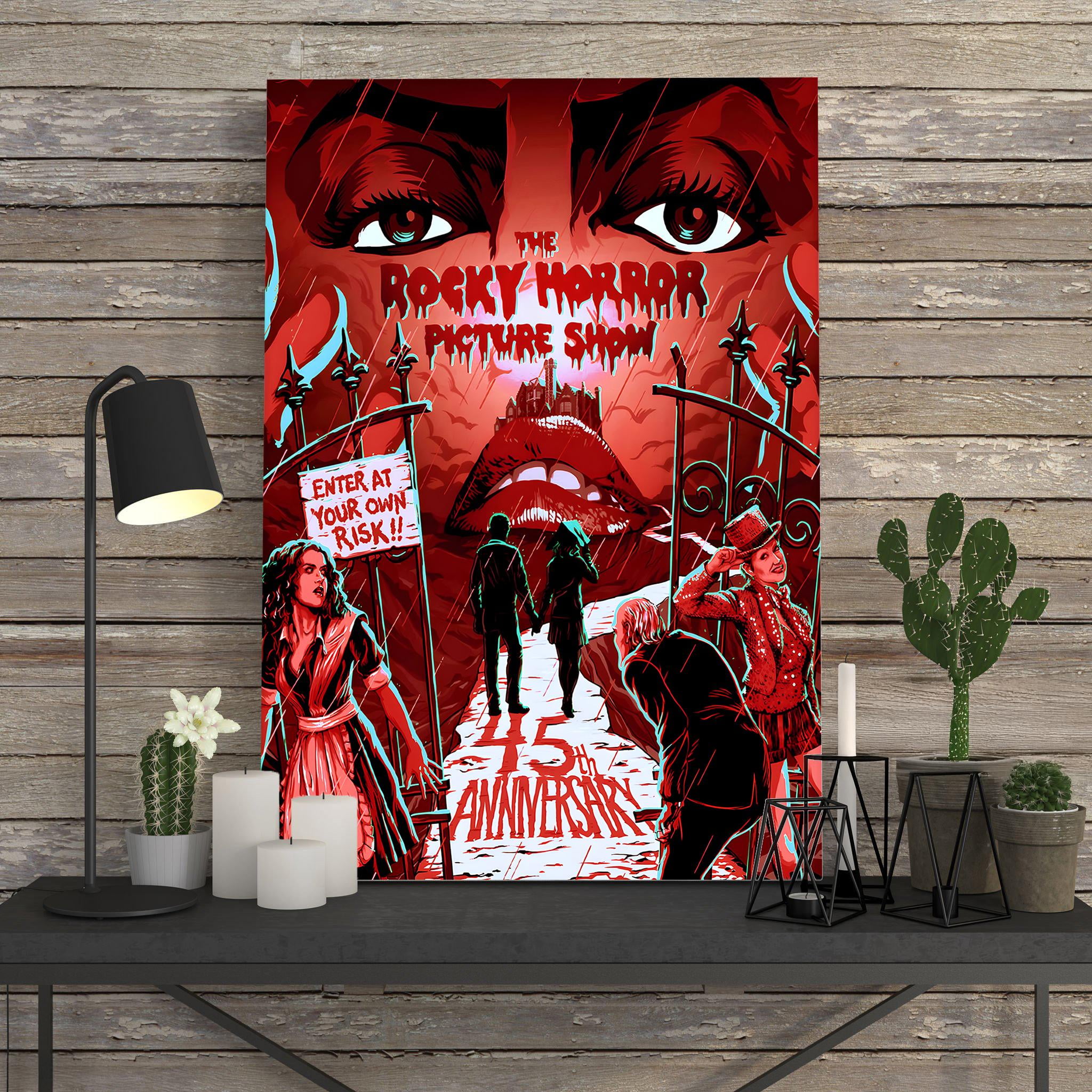 Vesco The Rocky Horror Picture Show Poster, Retro Style Wall Art ...
