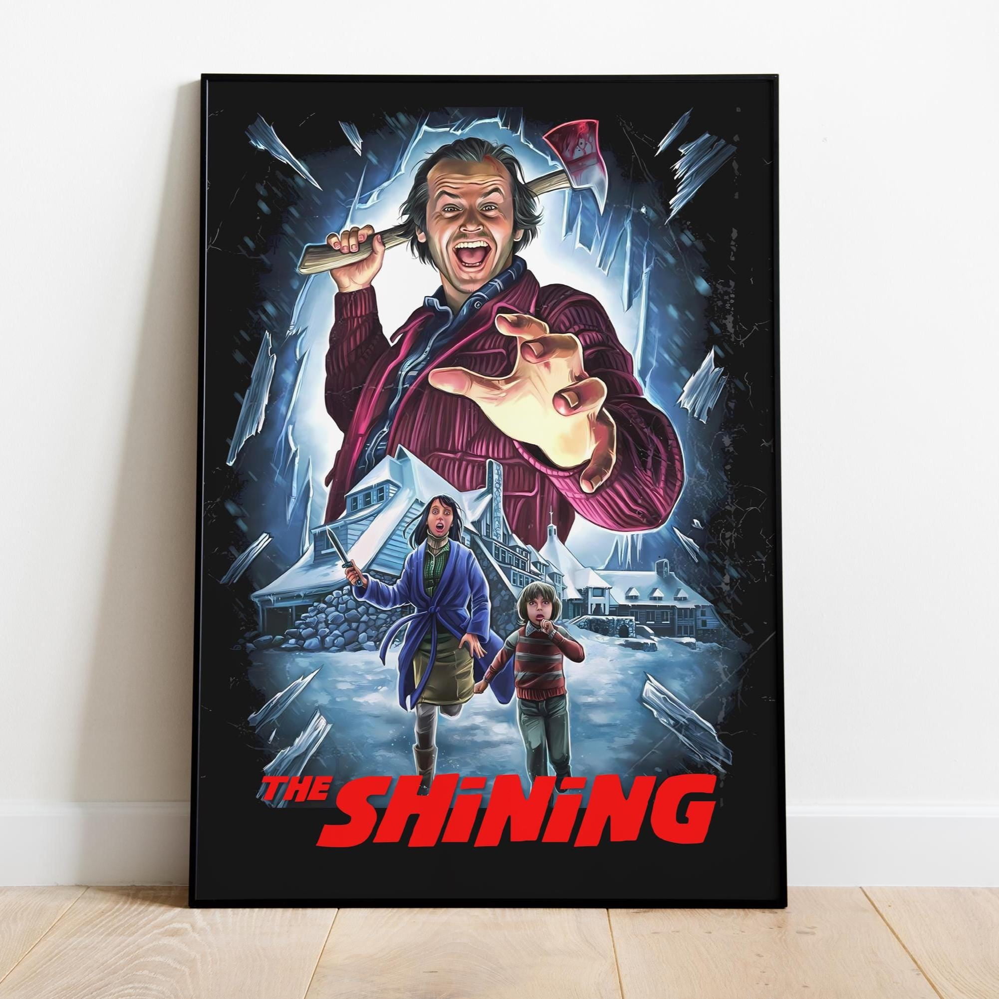 Vesco The Shining Poster, Frameless Wall Art & Print, Jack Torrance ...