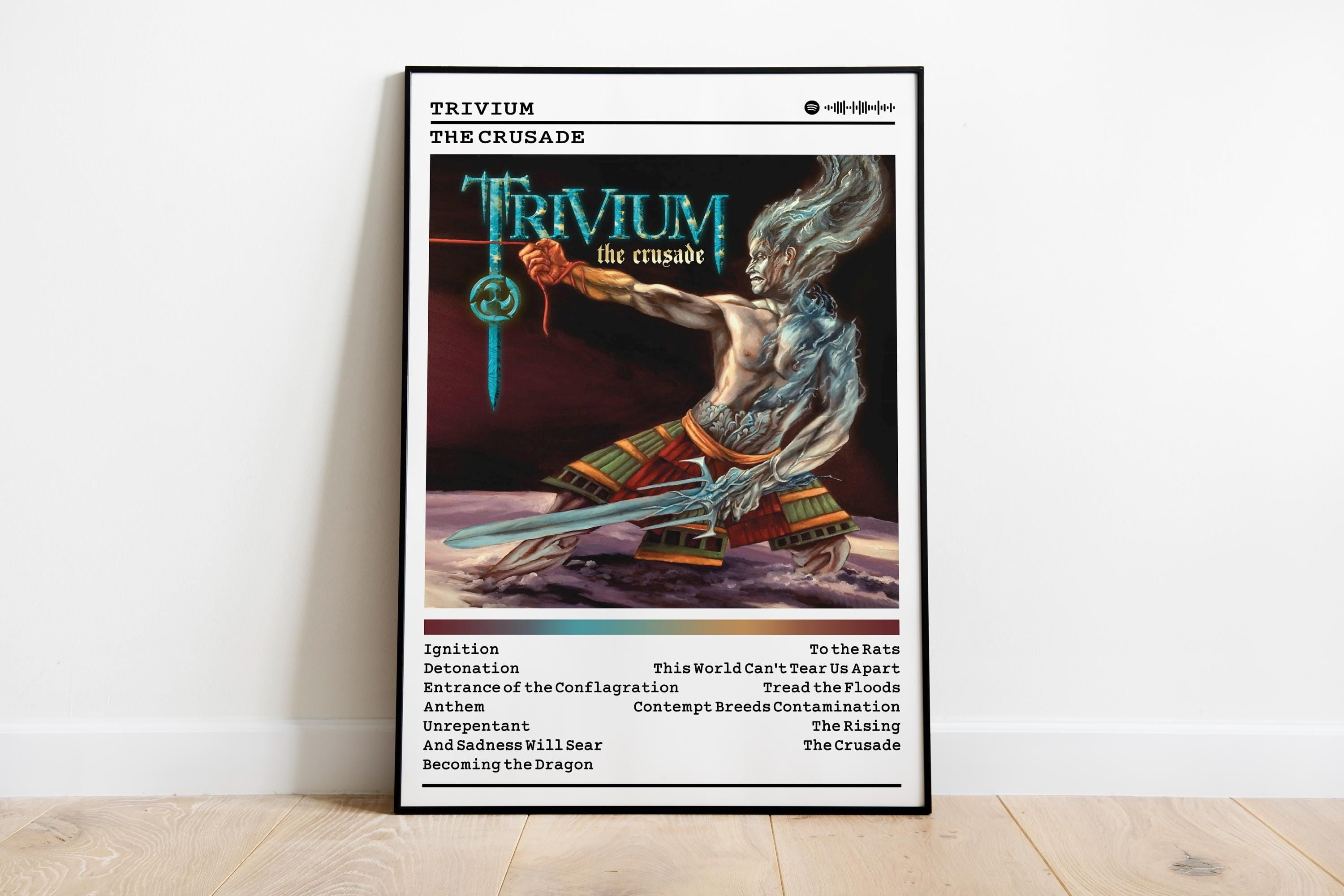 Vesco Trivium Poster - The Crusade Poster - Album Poster Prints - Wall ...