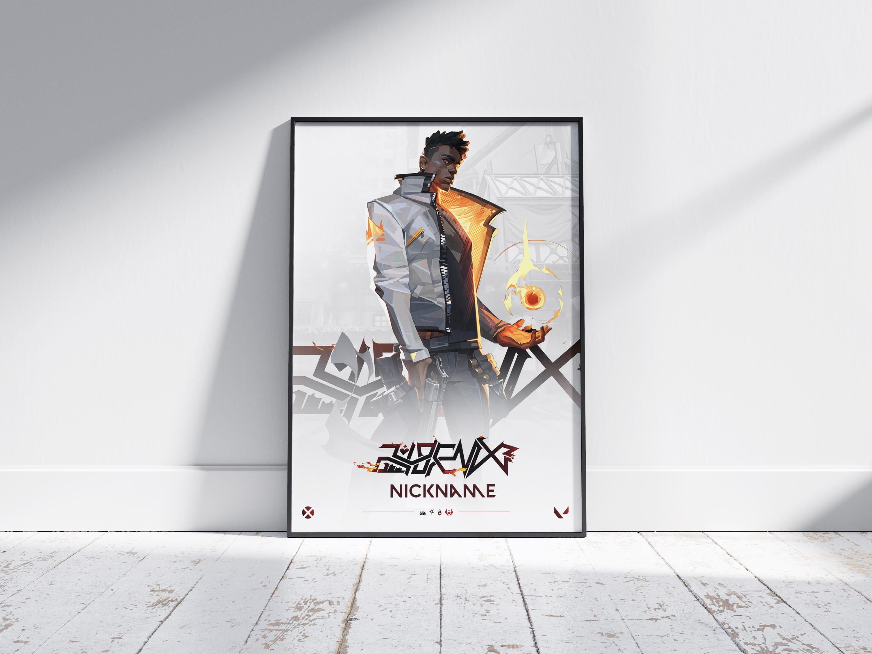 Vesco Valorant Phoenix Personalized Poster -Valorant Gift- Valorant ...