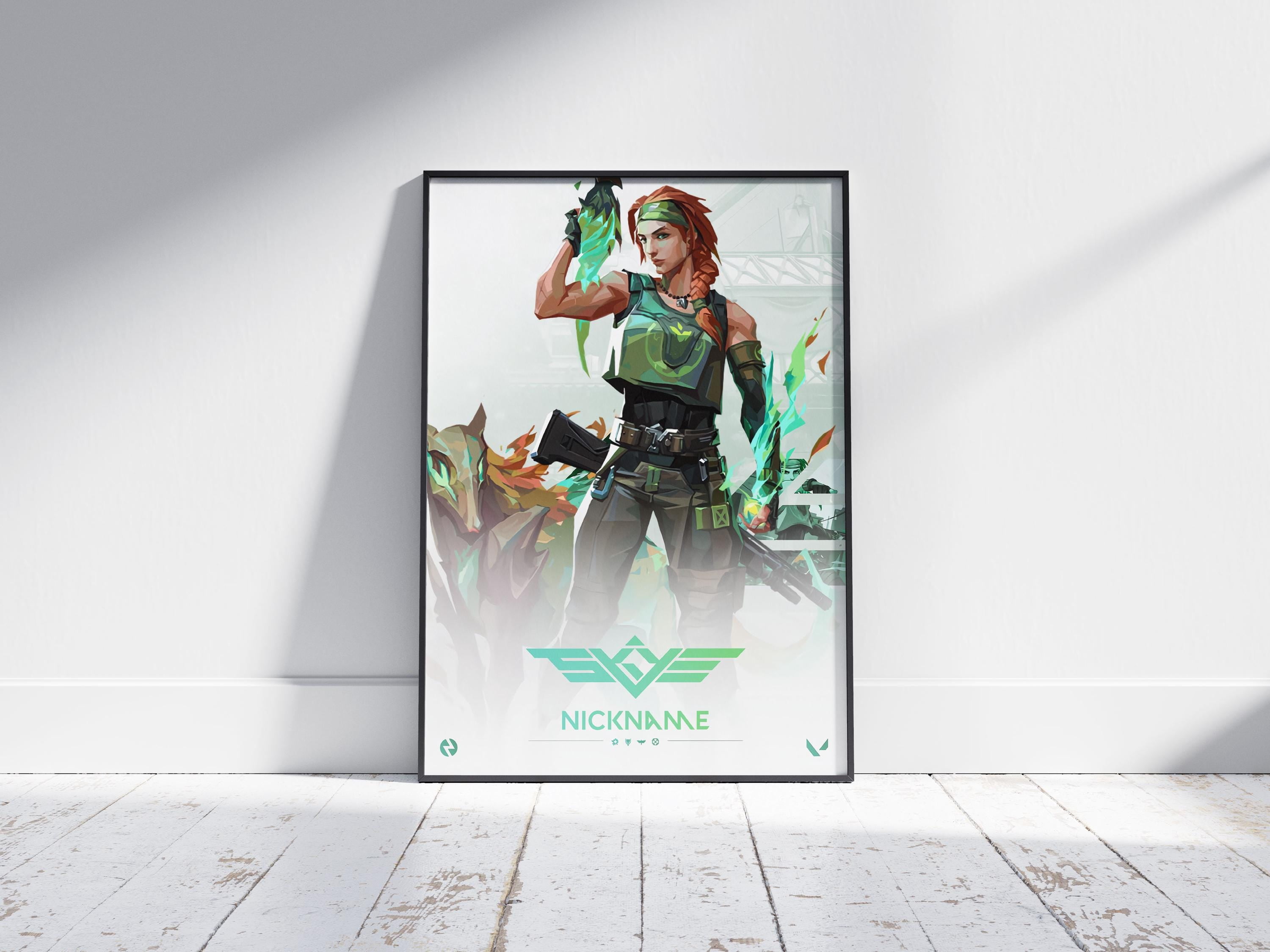 Vesco Valorant Save Personalized Poster -Valorant Gift- Valorant Poster ...