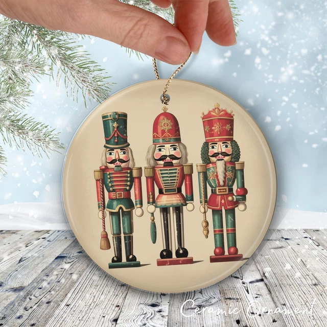 Vesco Vintage Postage Card Ceramic Christmas Ornament Nostalgic ...