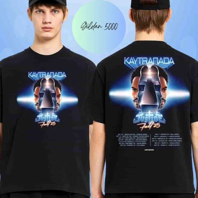 Vesco With Kaytranada Justice Fall '25 North America Tour Dated List ...