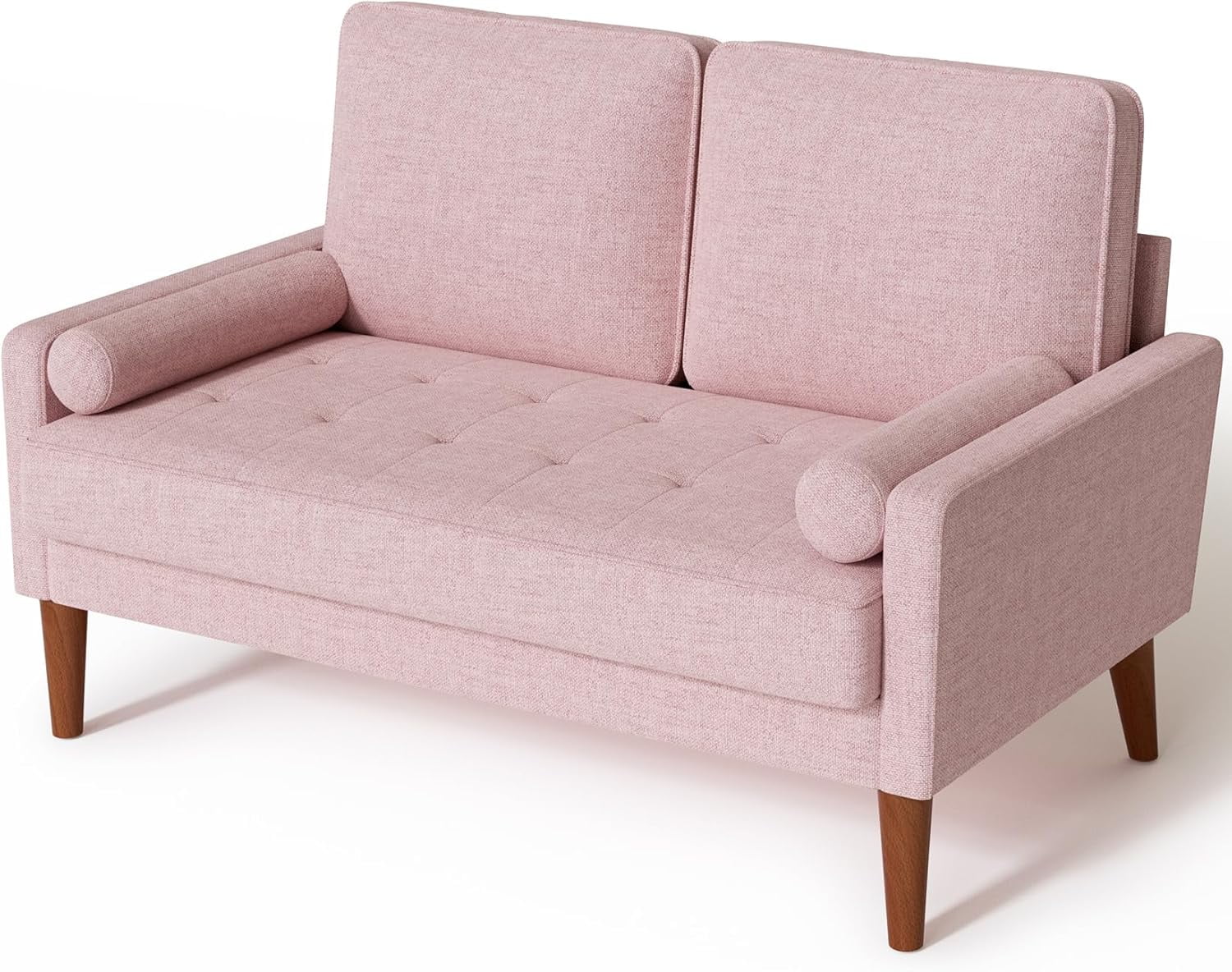 Vesgantti 48" Small Sofa Couch, Loveseat Sofa, Mid Century Modern Couch ...