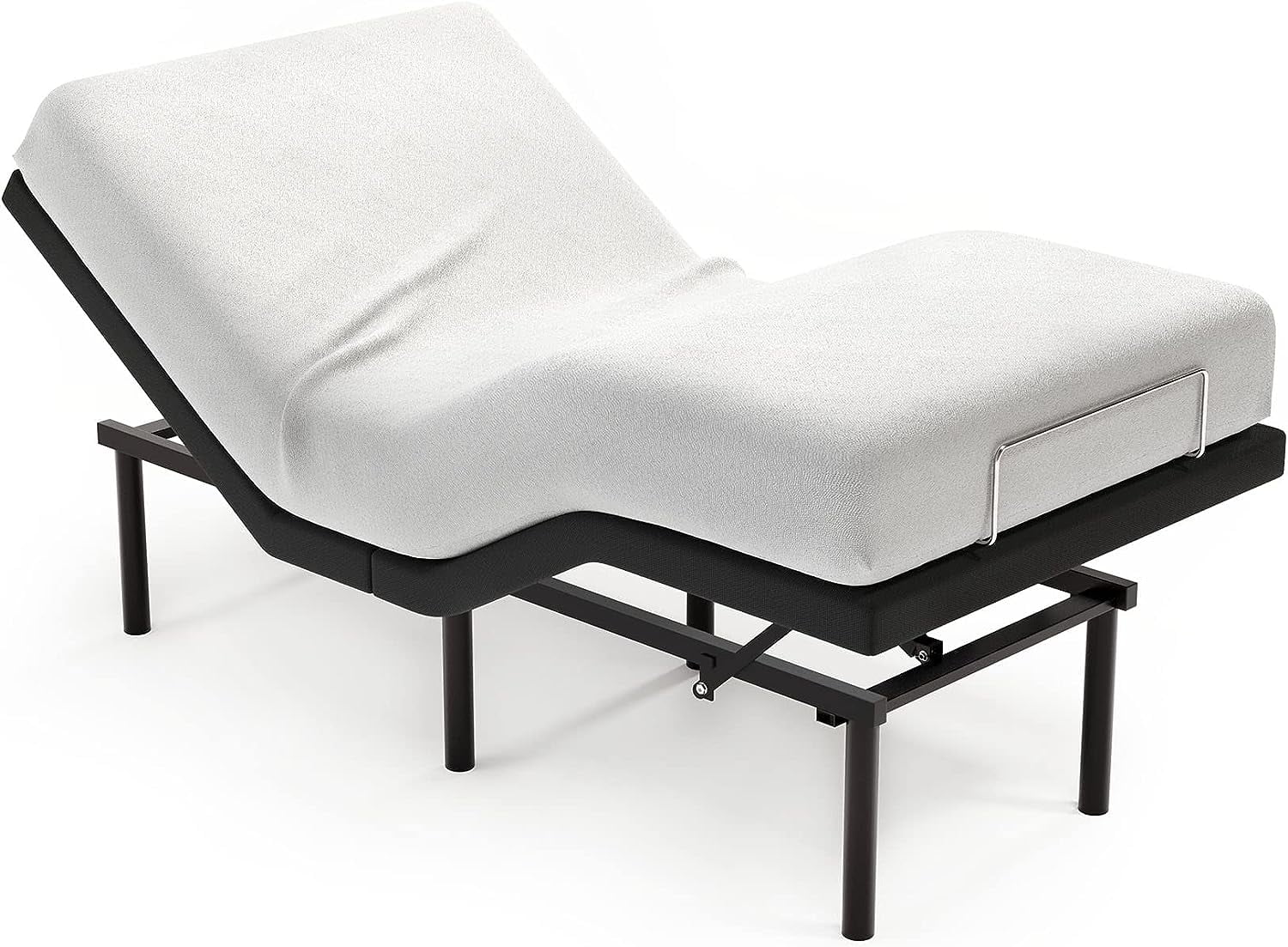 Vesgantti Adjustable Bed Frame Twin XL, Small Adjustable Bed Base with ...