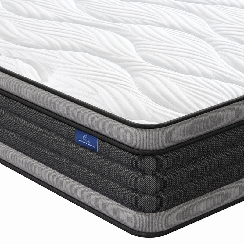 Vesgantti Queen Mattress, 12 Inch Hybrid Queen Size Mattress in a Box ...