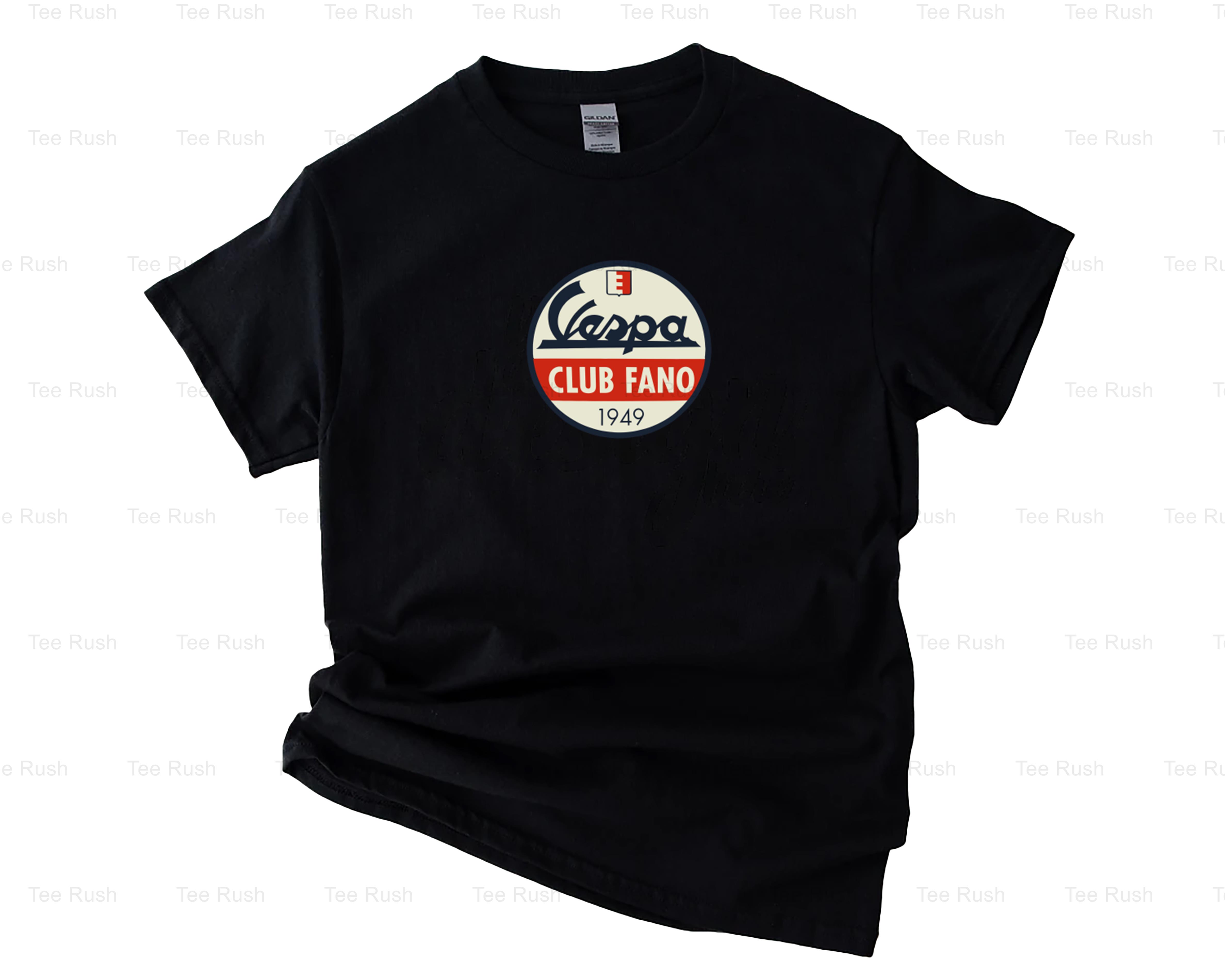 Vespa Classic Italian Scooter Mod Style Rider Acma Bajaj,T-Shirt, SW ...
