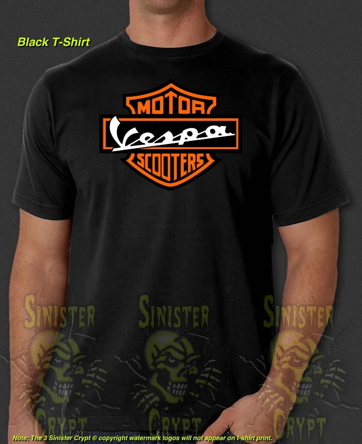 Vespa Motor Scooters Italian Moped Cycles Wasp New T-shirt S-6XL ...