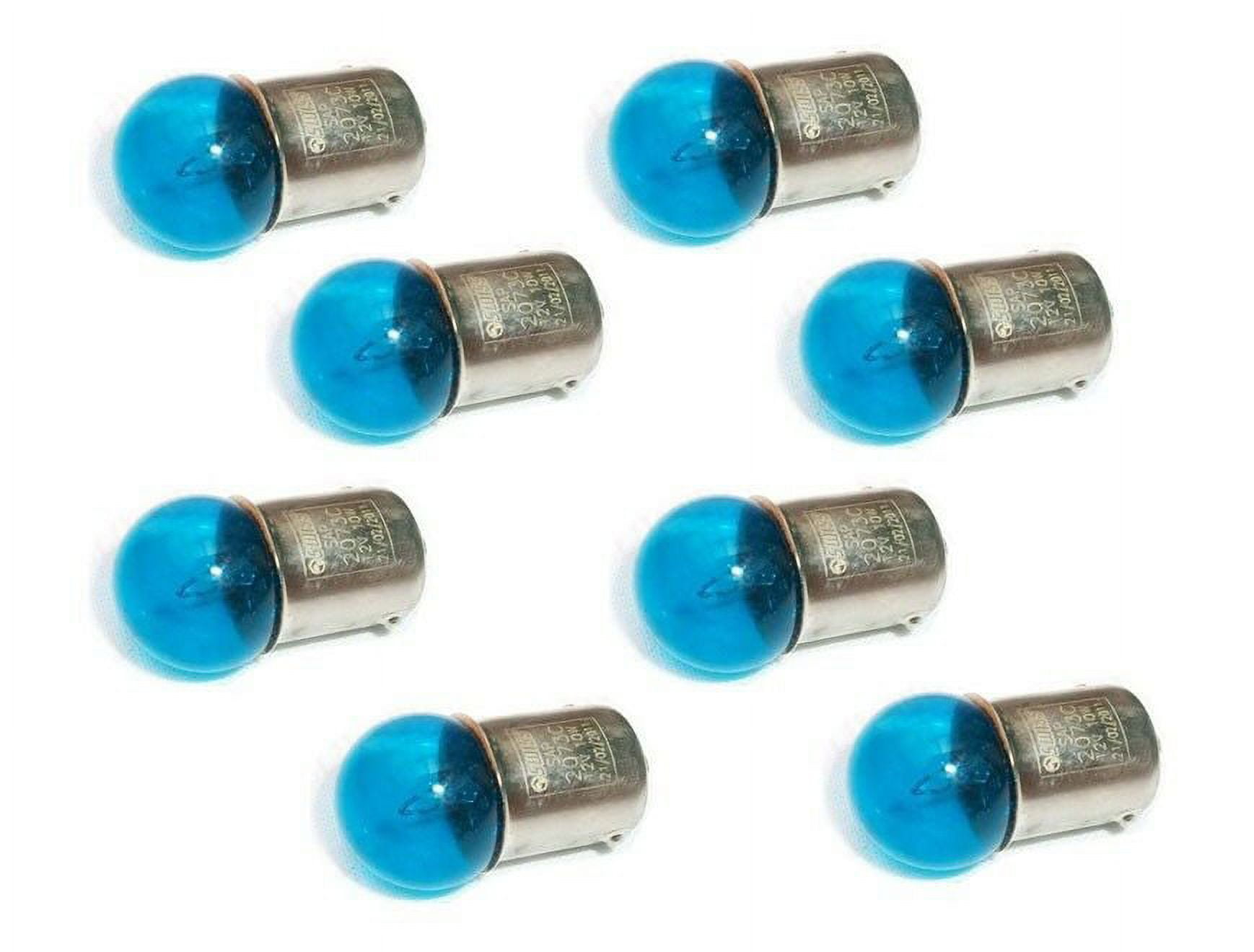 Vespa PX LML Indicator Blinker Bulbs 12 Volt 10W Blue Colour 8 Units ...