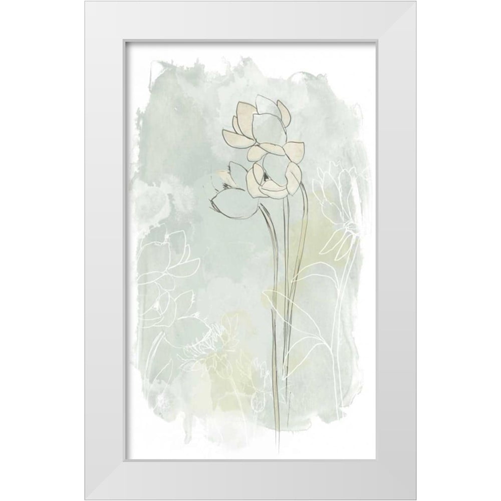 Vess, June Erica 10x14 White Modern Wood Framed Museum Art Print Titled ...
