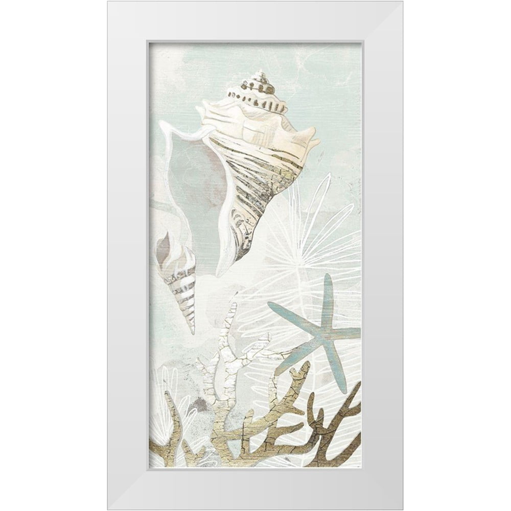 Vess, June Erica 11x18 White Modern Wood Framed Museum Art Print Titled ...