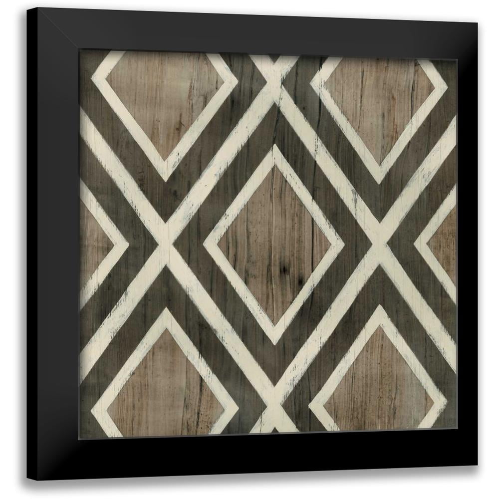 Vess, June Erica 12x12 Black Modern Framed Museum Art Print Titled ...