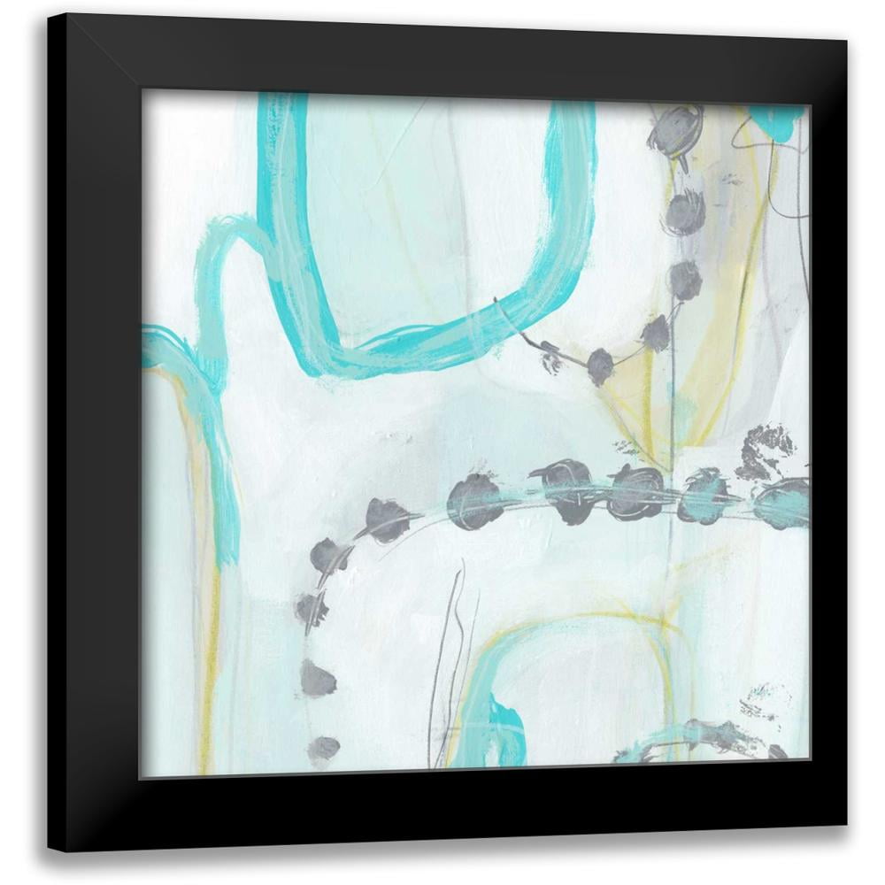 Vess, June Erica 12x12 Black Modern Framed Museum Art Print Titled ...