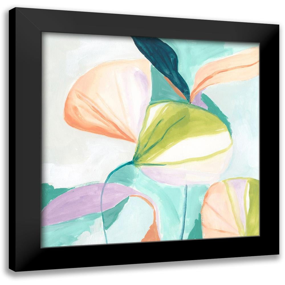 Vess, June Erica 12x12 Black Modern Framed Museum Art Print Titled ...