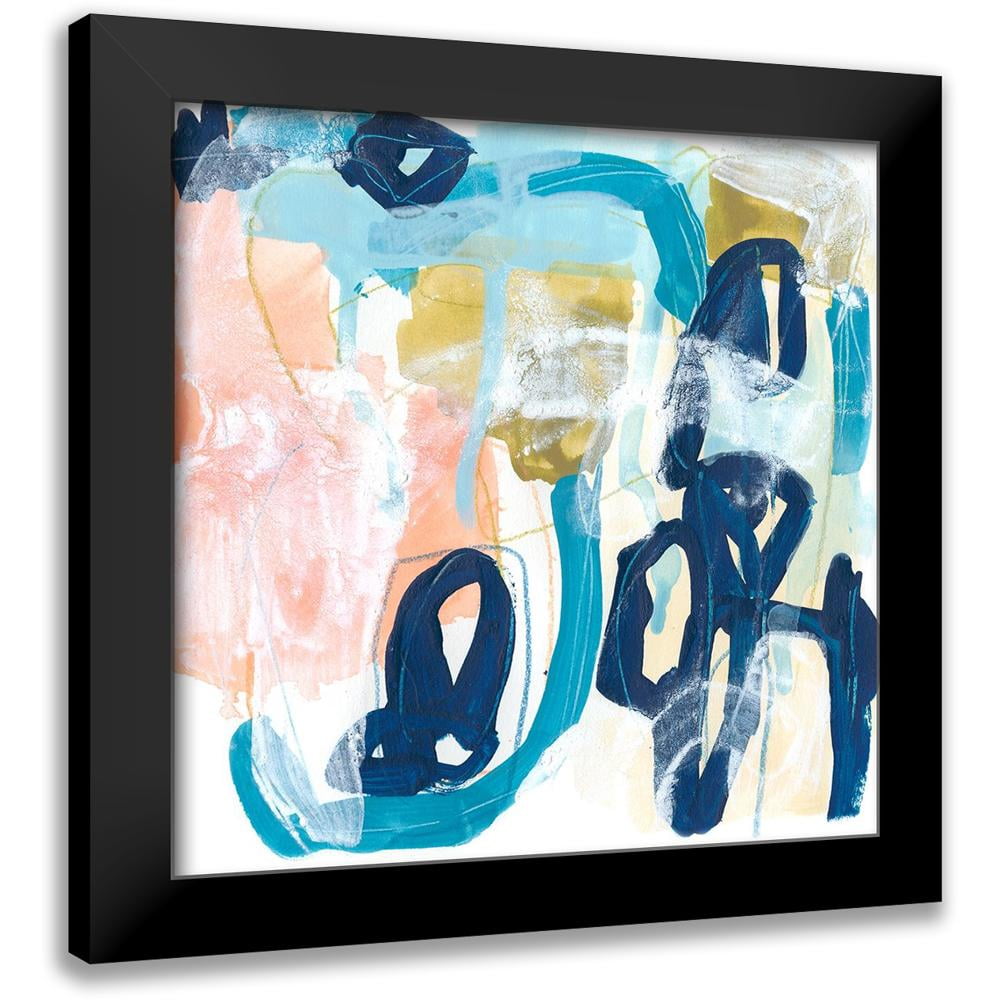Vess, June Erica 12x12 Black Modern Framed Museum Art Print Titled ...